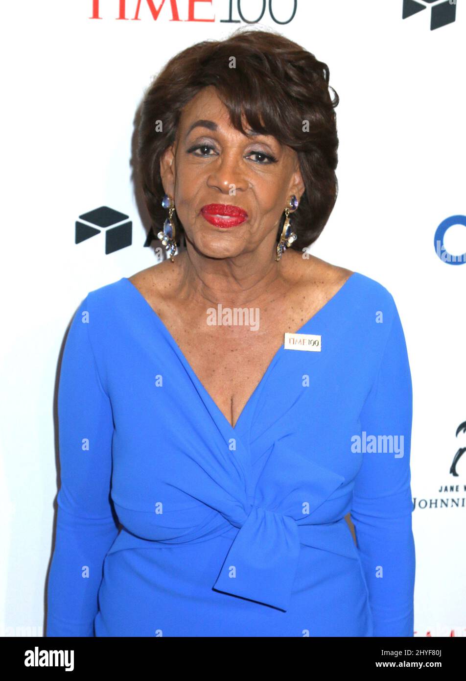 Maxine Waters attending the Time 100 Gala at Lincoln Center in New York ...