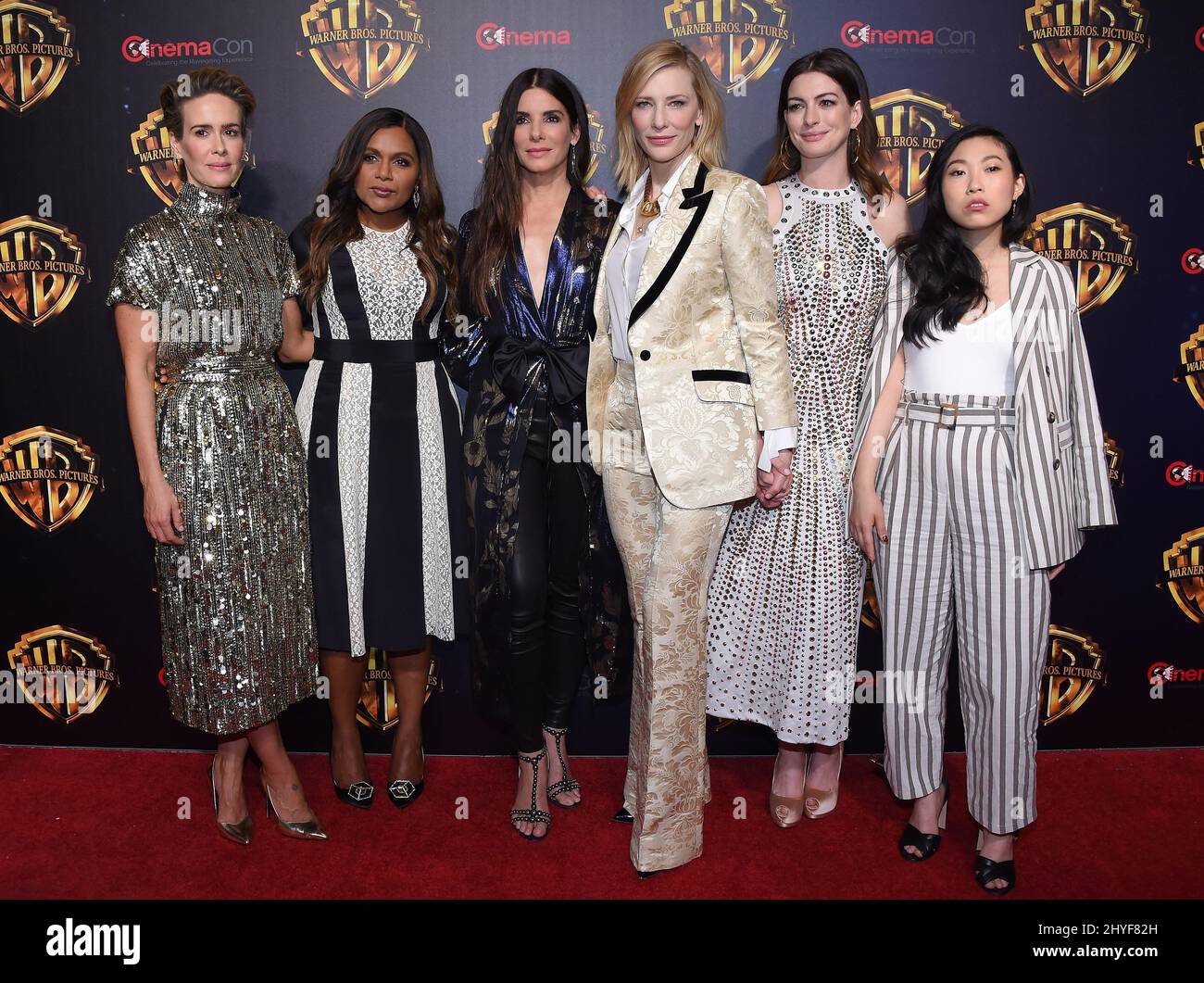 'Oceans 8' cast, Sarah Paulson, Mindy Kaling, Sandra Bullock, Ca ...