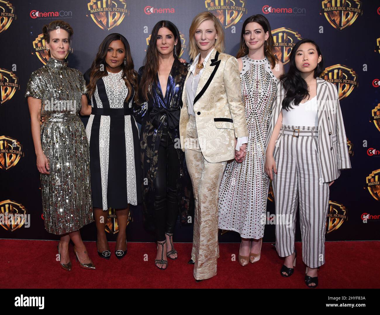 'Oceans 8' cast, Sarah Paulson, Mindy Kaling, Sandra Bullock, Ca ...