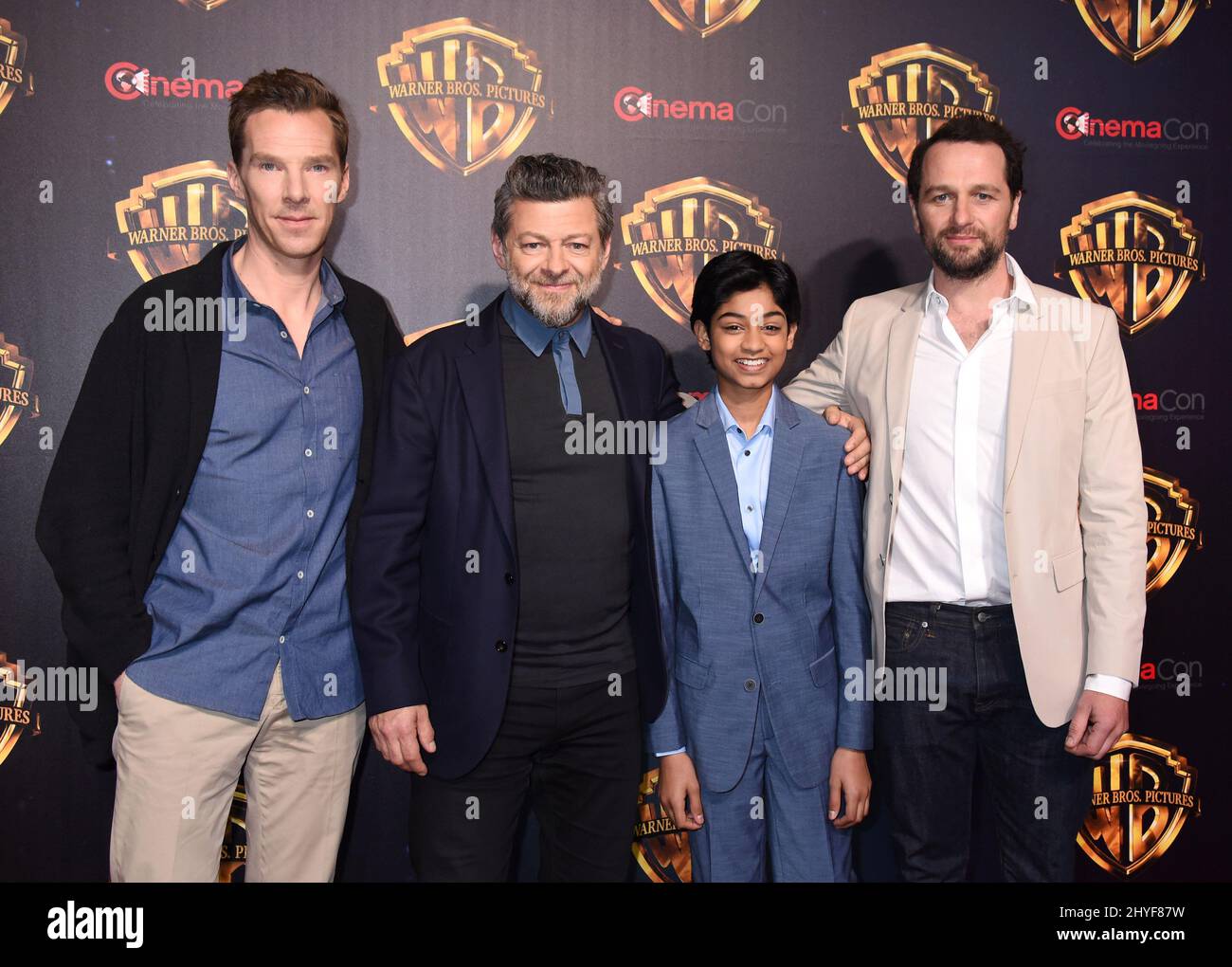 Benedict Cumberbatch, Andy Serkis, Rohan Chand and Matthew Rhys ...