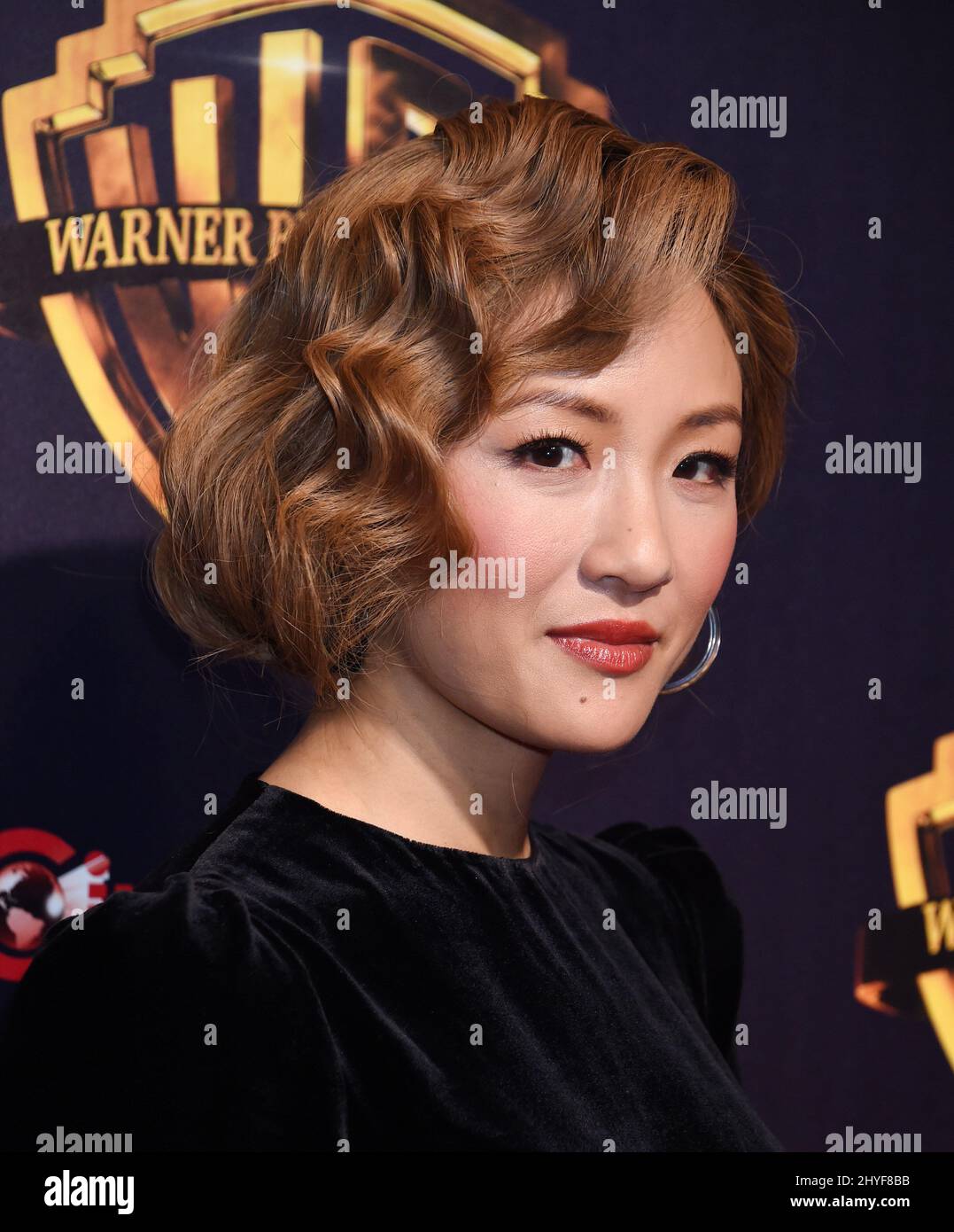 Constance Wu attending Warner Bros at CinemaCon 2018 in Las Vegas Stock ...