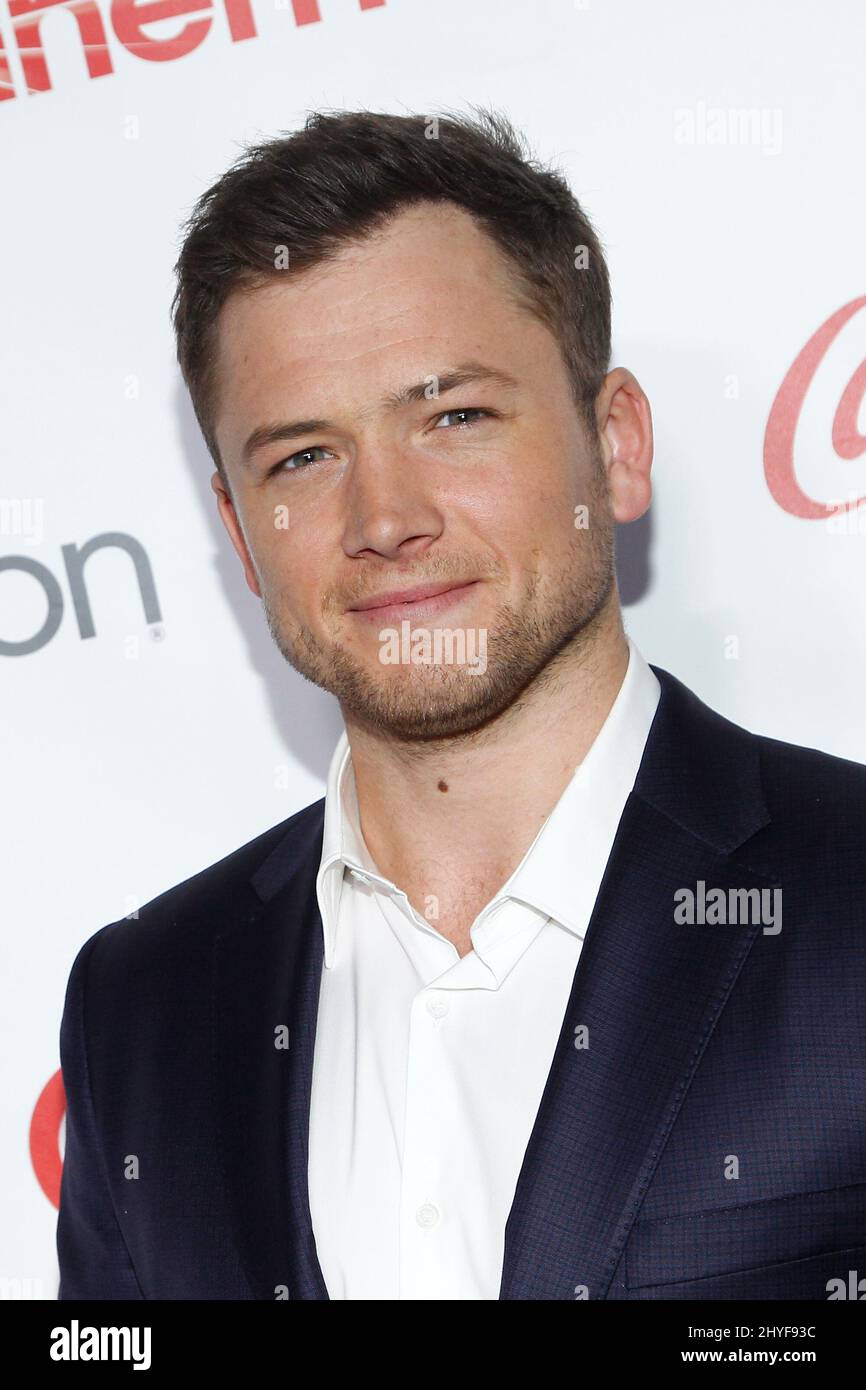 Taron Egerton at CinemaCon Final Night Big Screen Achievement Awards ...