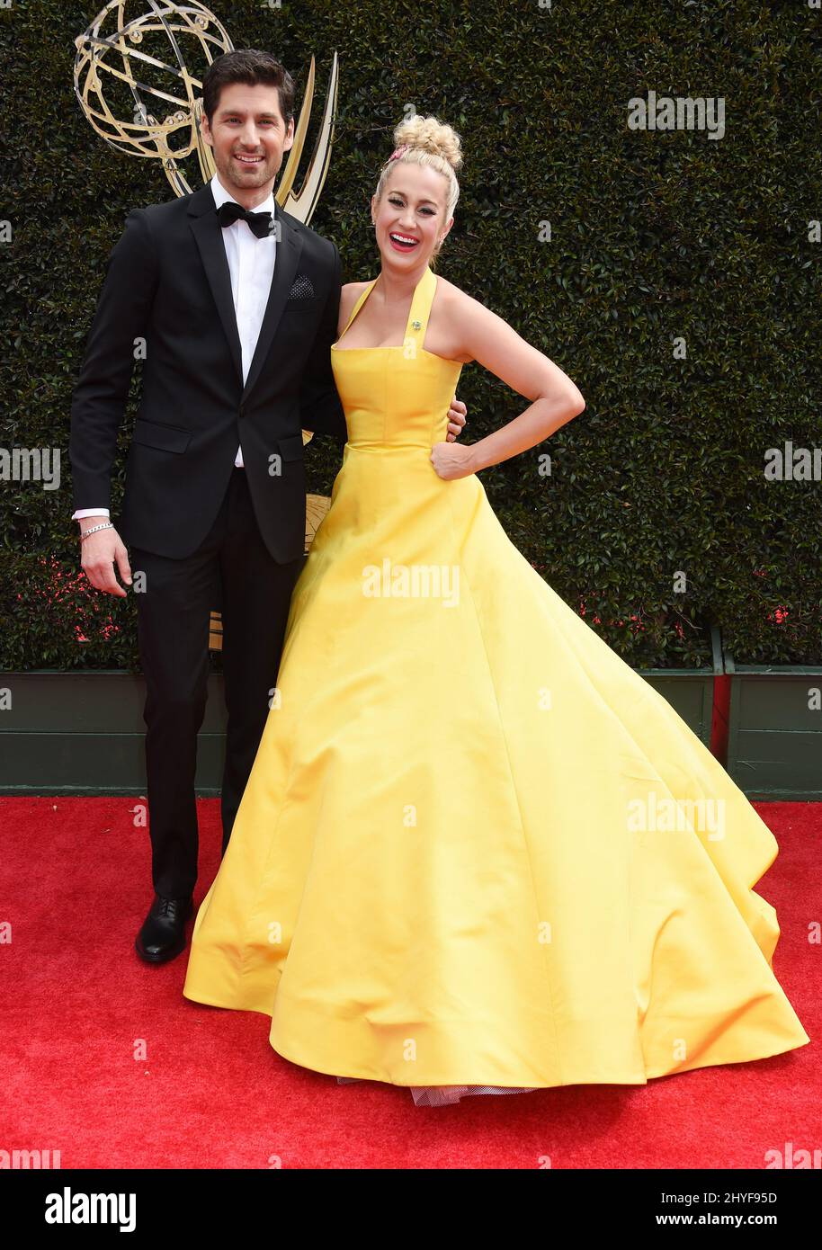 Ben Aaron and Kellie Pickler arriving at the 45th Annual Daytime Emmy ...