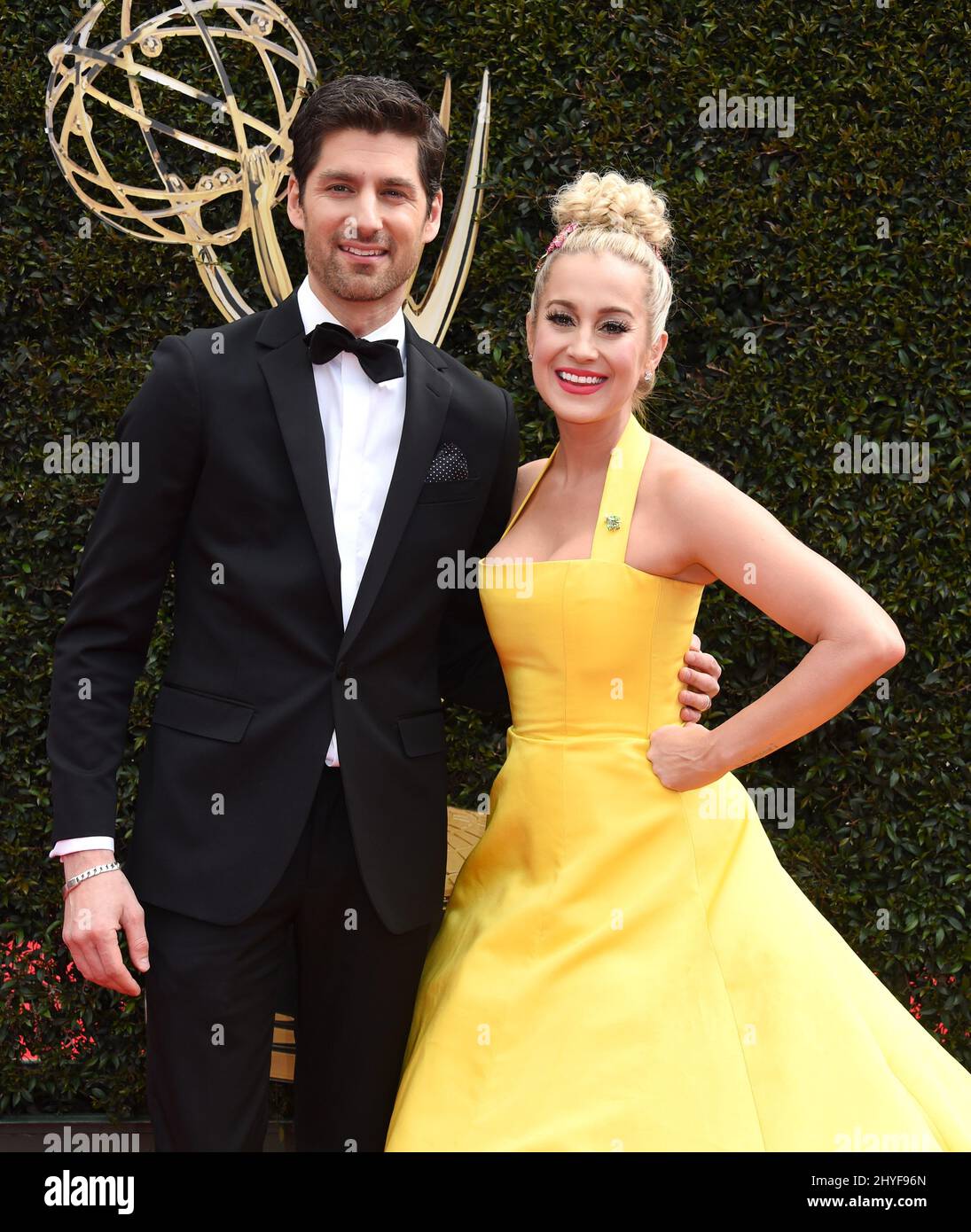 Ben Aaron and Kellie Pickler arriving at the 45th Annual Daytime Emmy ...