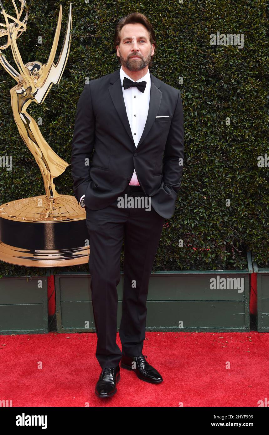 Robb Derringer arriving at the 45th Annual Daytime Emmy Awards held at ...