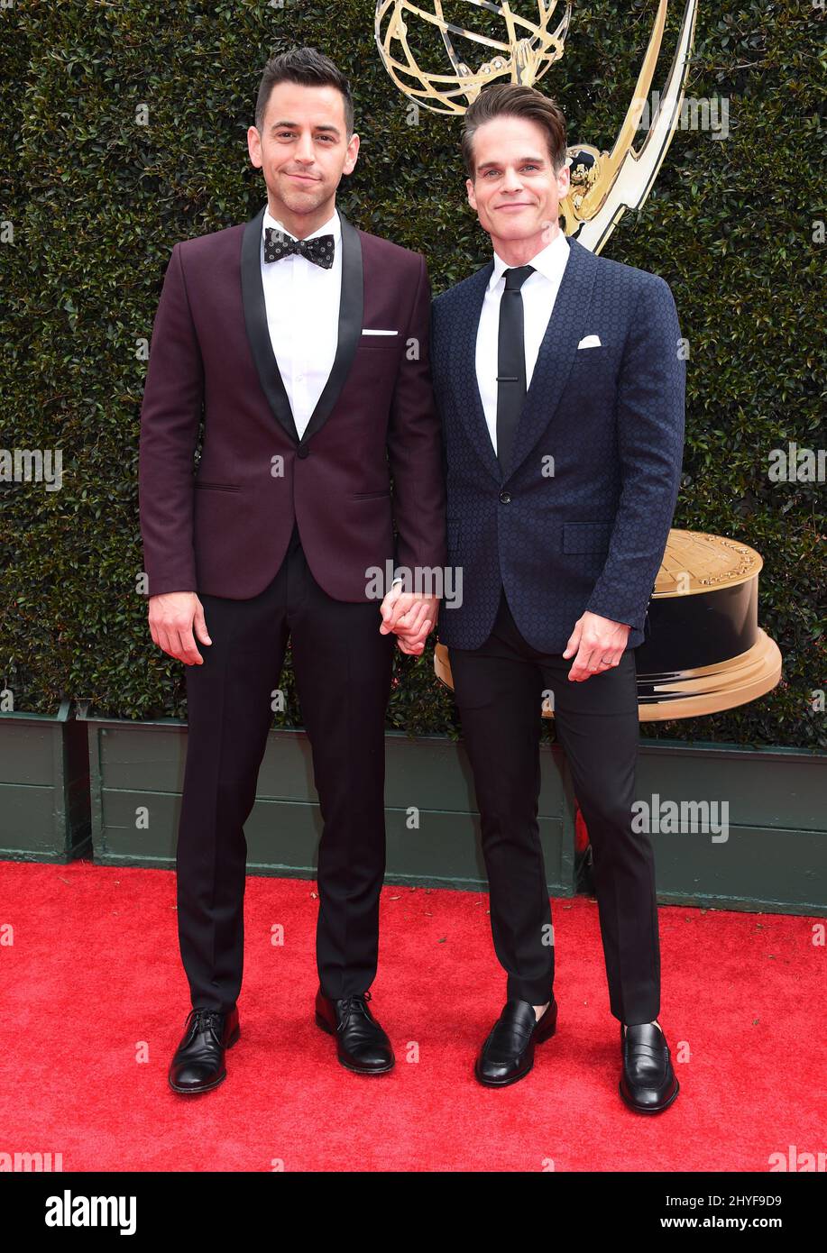 Greg Rikaart arriving at the 45th Annual Daytime Emmy Awards held at ...