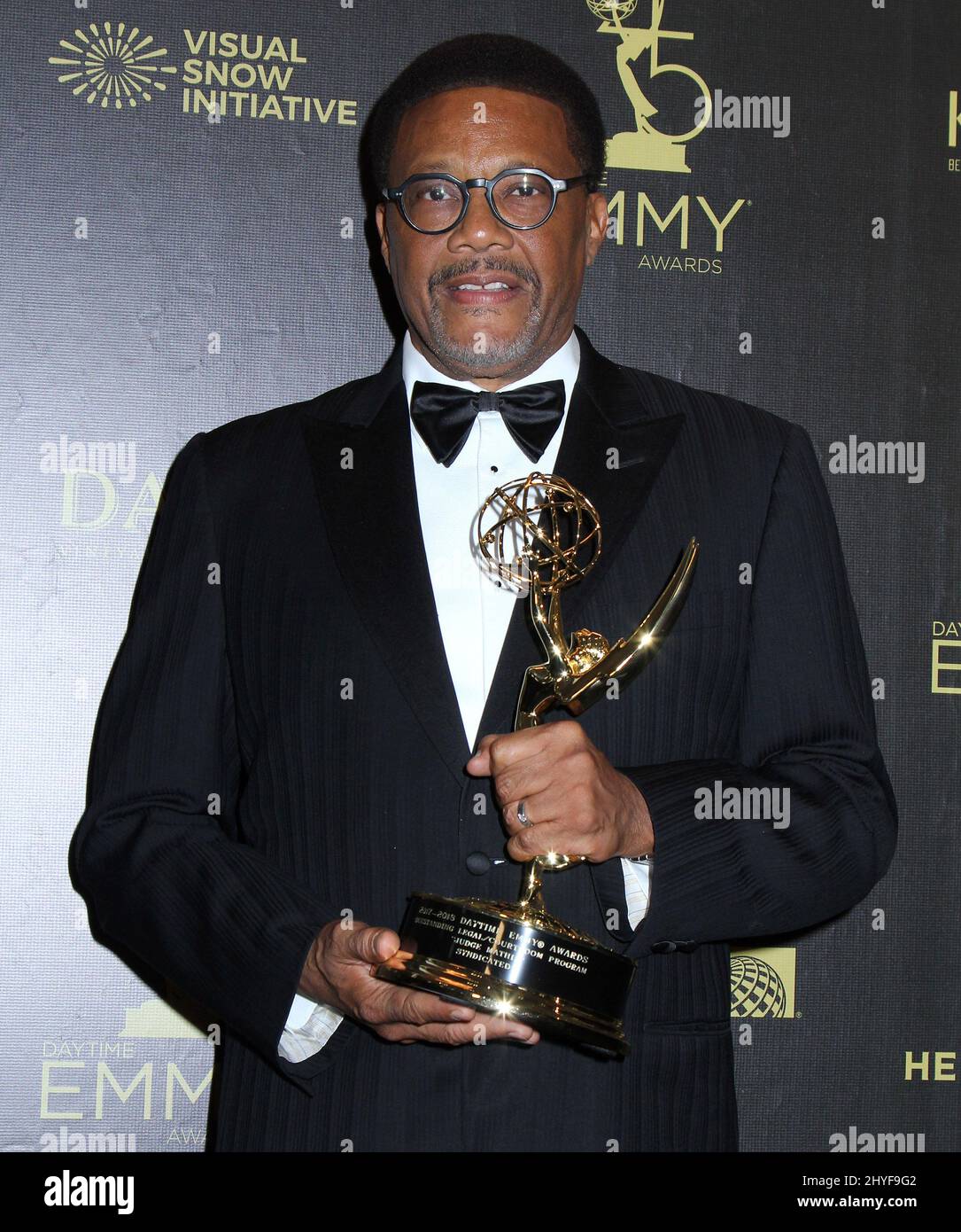 Greg Mathis in the pressroom at the 45th Annual Daytime Emmy Awards ...