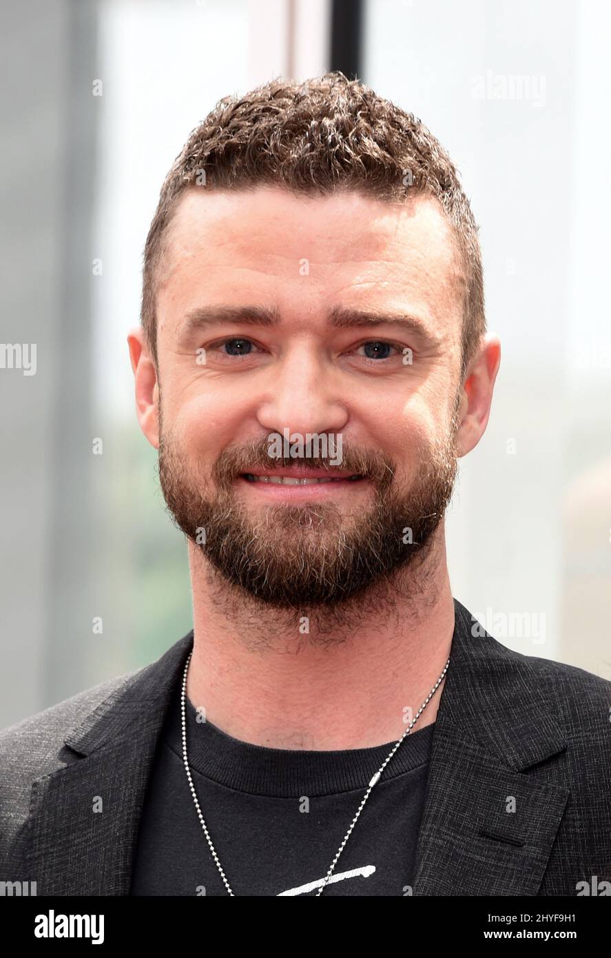 Justin Timberlake at NSYNC's Hollywood Walk of Fame star ceremony on ...