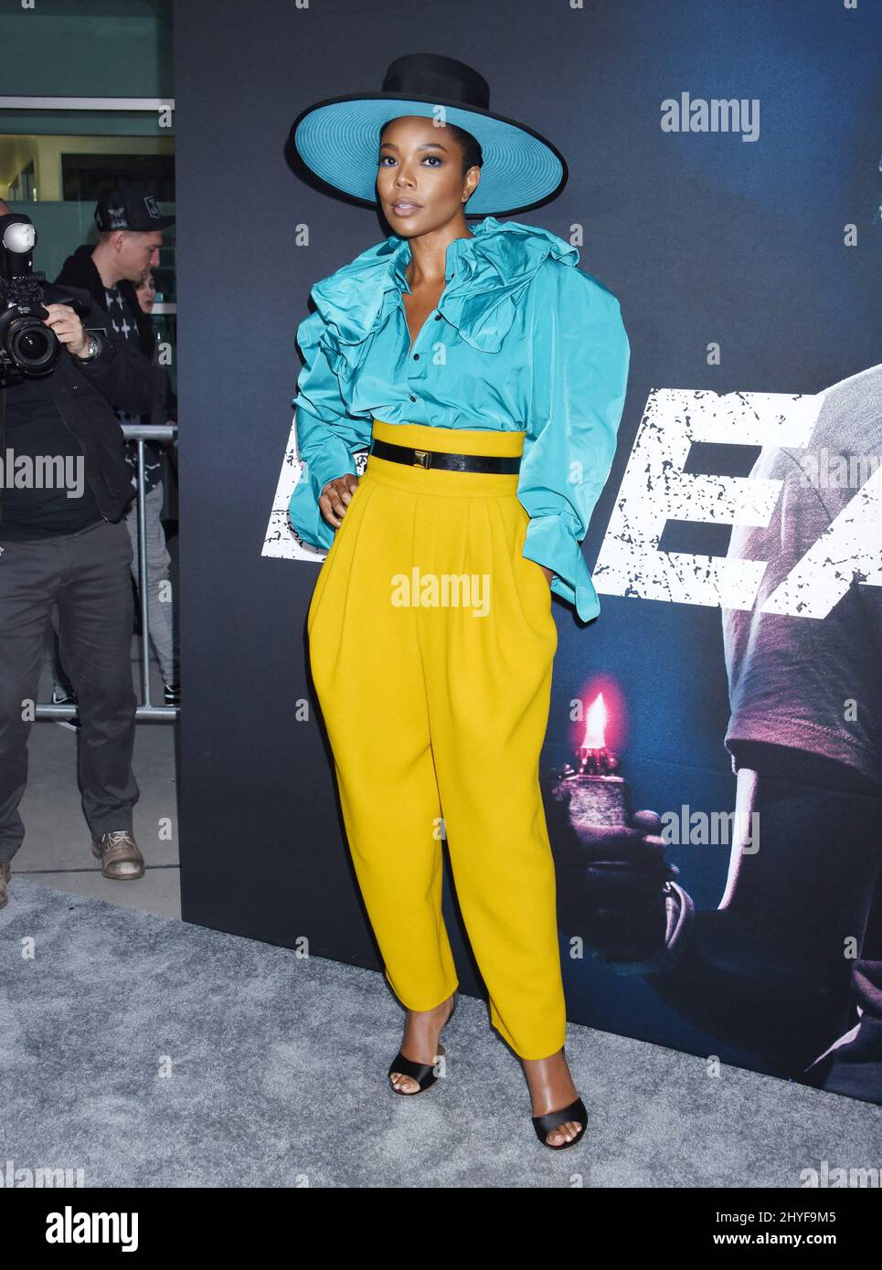 Gabrielle Union attending a special screening of Breaking In in Los ...