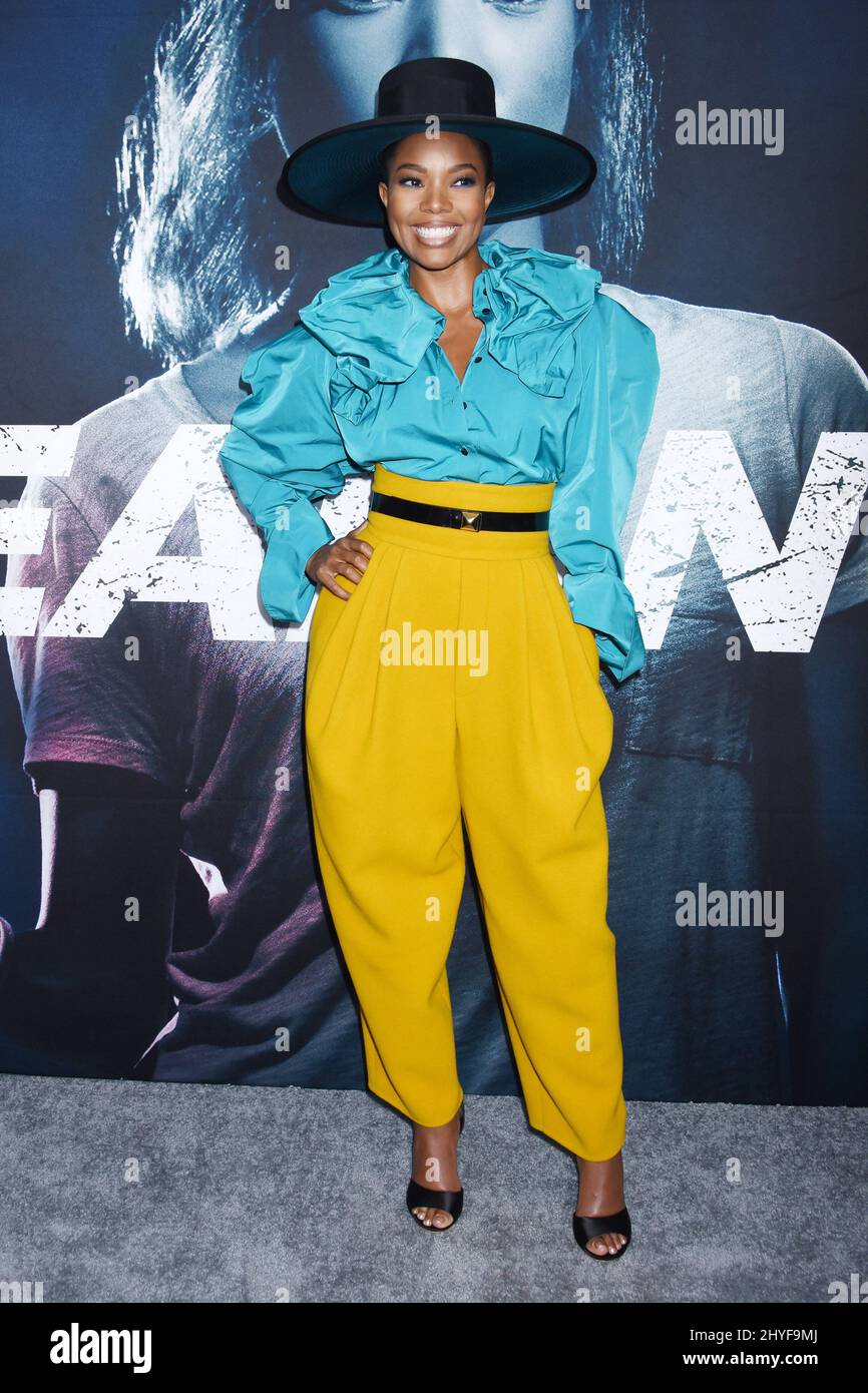 Gabrielle Union attending a special screening of Breaking In in Los ...