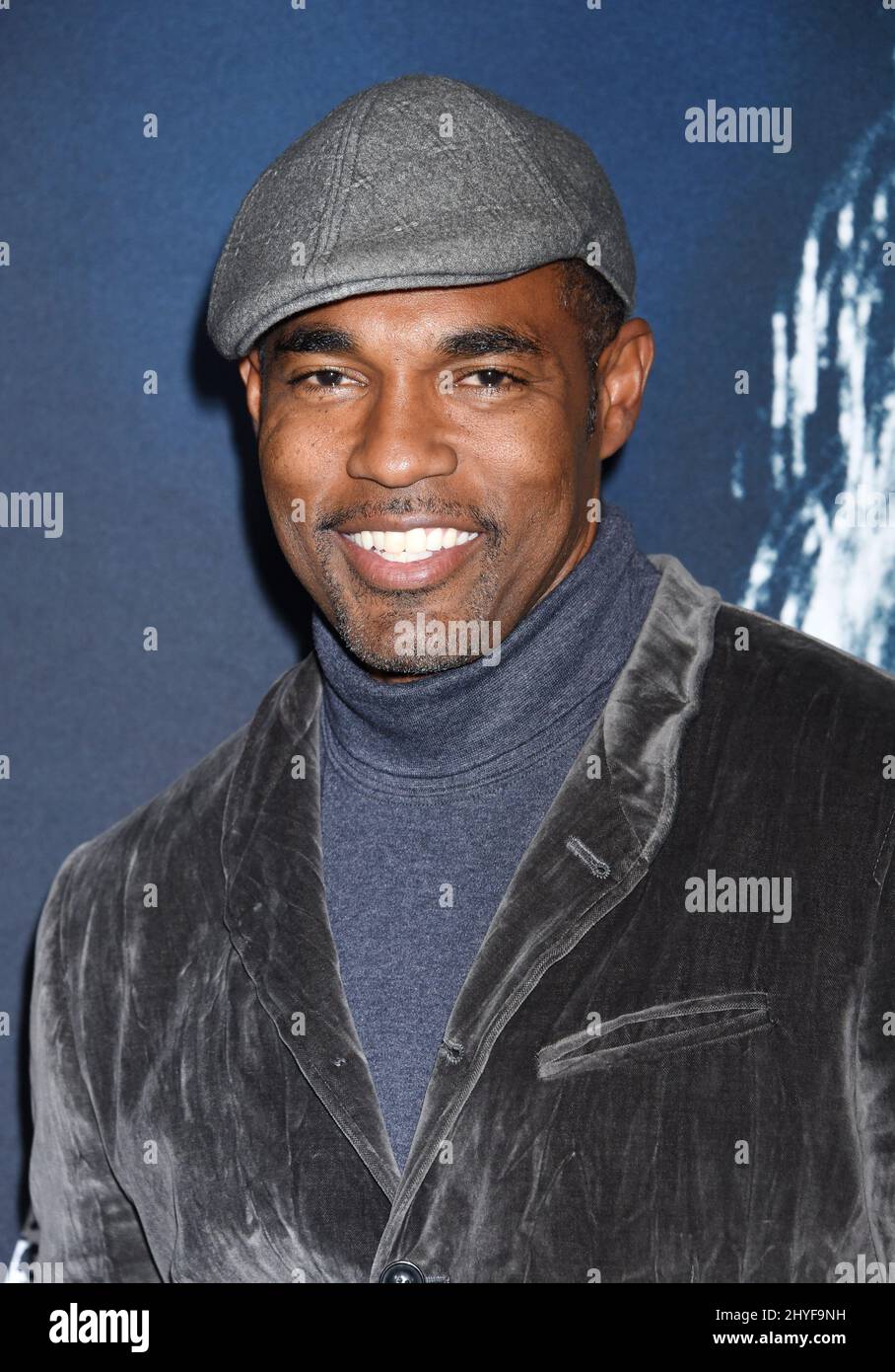 Jason George attending a special screening of Breaking In in Los ...