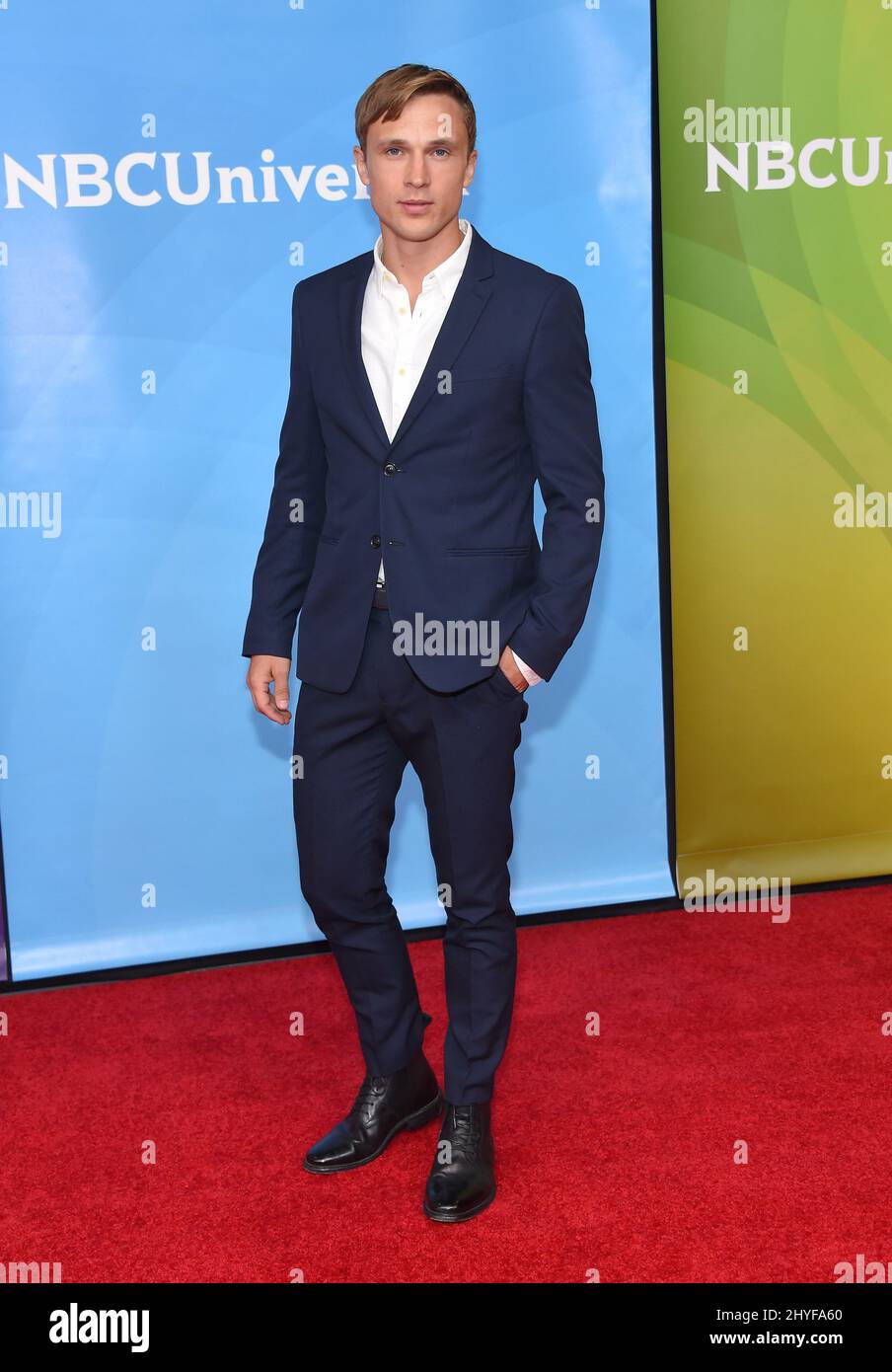 William Moseley attending the NBCUniversal Summer Press Day 2018 in Los ...