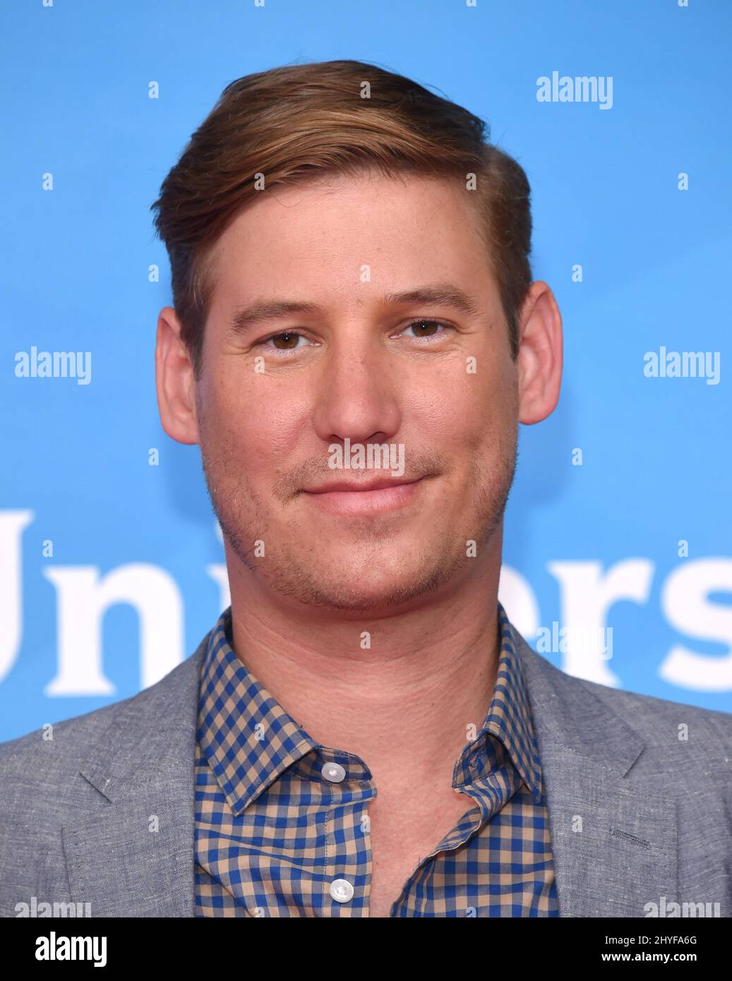 Austen Kroll attending the NBCUniversal Summer Press Day 2018 in Los ...