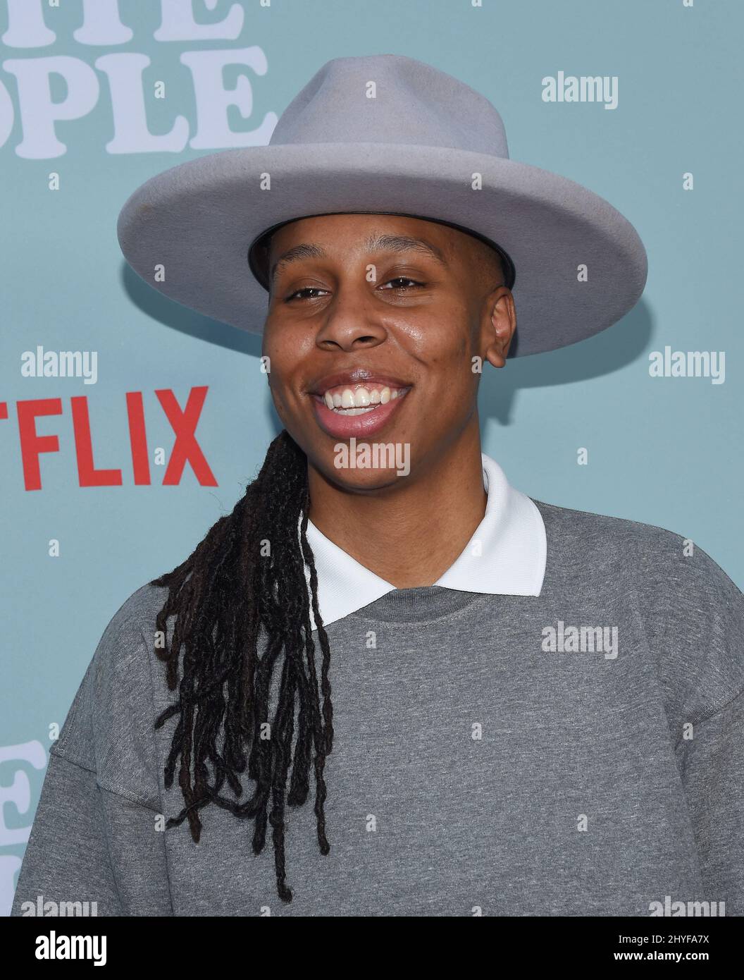 Lena Waithe attending the Season 2 Premiere of Dear White People in Los ...