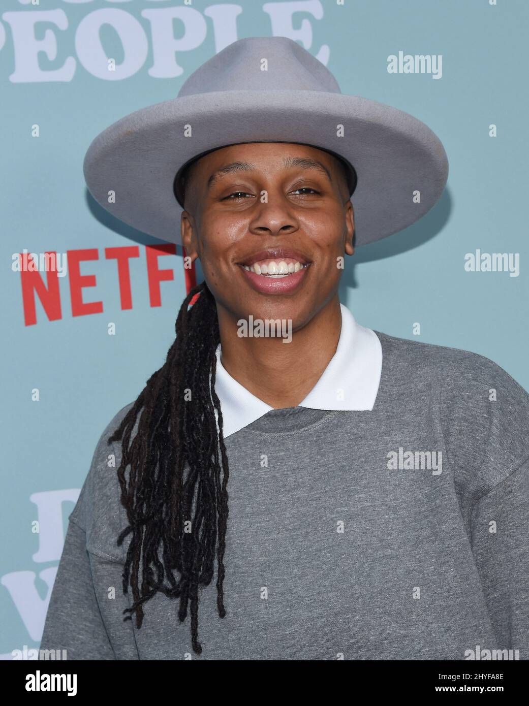Lena Waithe attending the Season 2 Premiere of Dear White People in Los ...