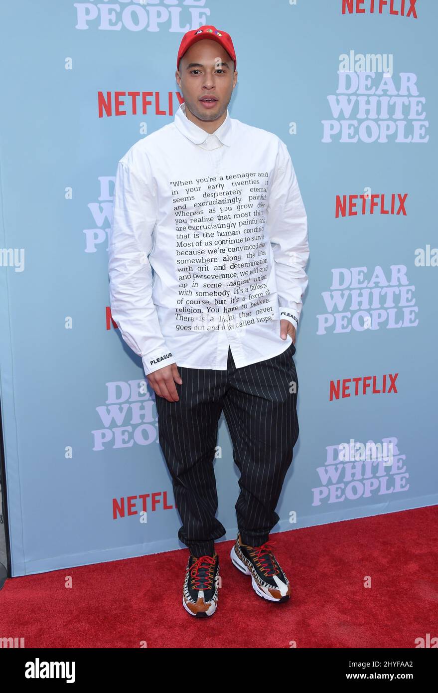 Jemar Michael attending the Season 2 Premiere of Dear White People in ...
