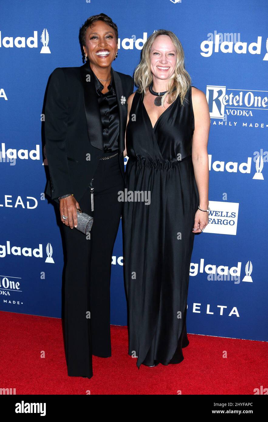 Robin Roberts & Amber Laign attending the 29th Annual GLAAD Media ...