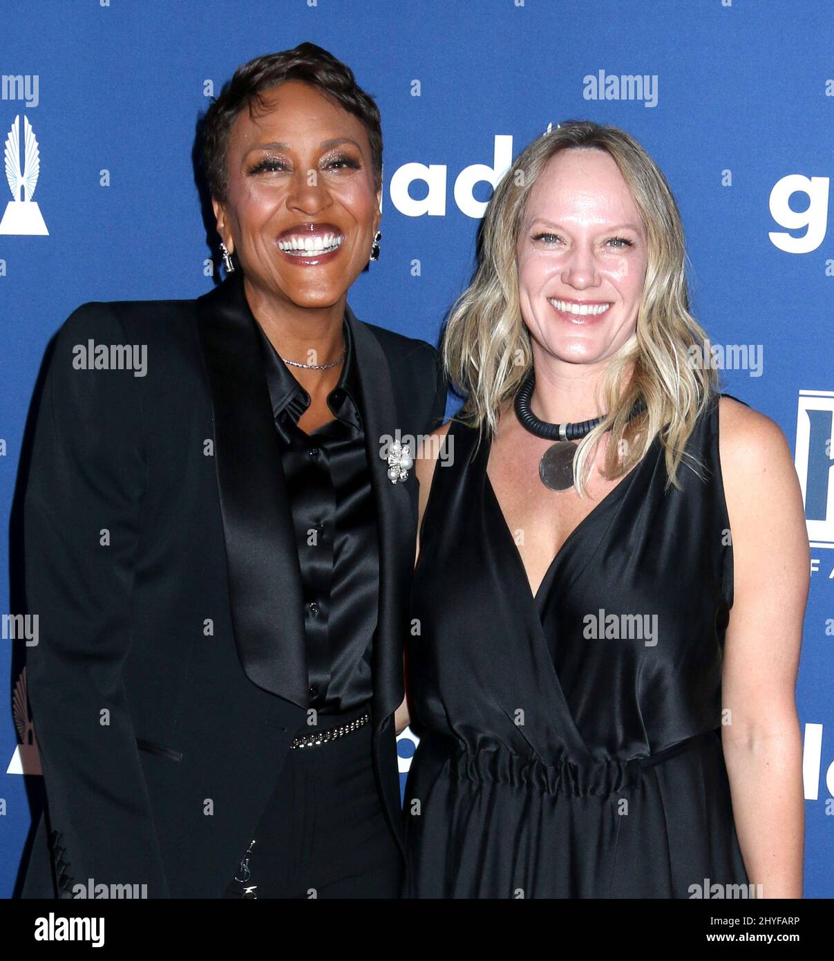 Robin Roberts & Amber Laign attending the 29th Annual GLAAD Media ...