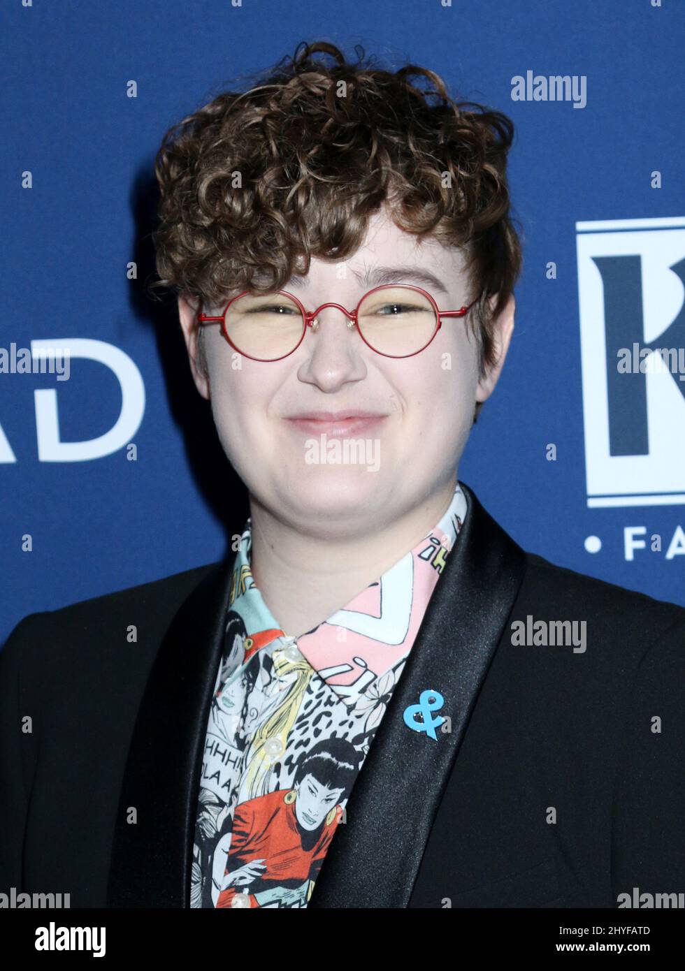 Ellie Desautels attending the 29th Annual GLAAD Media Awards held at ...