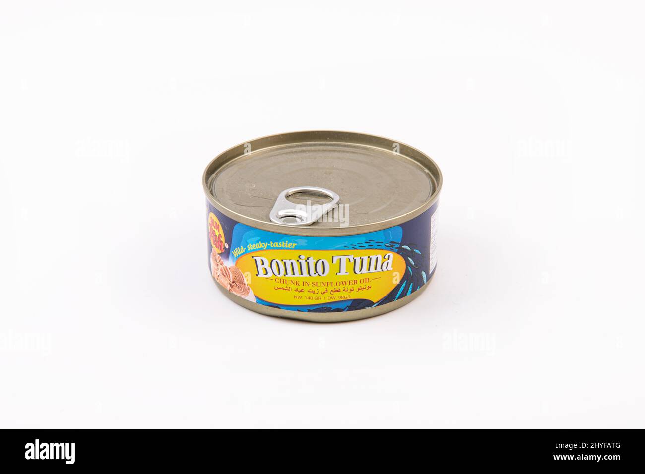 Bonito Canned Tuna Chuck In Sunflower Oil from Vietnam Stock Photo - Alamy