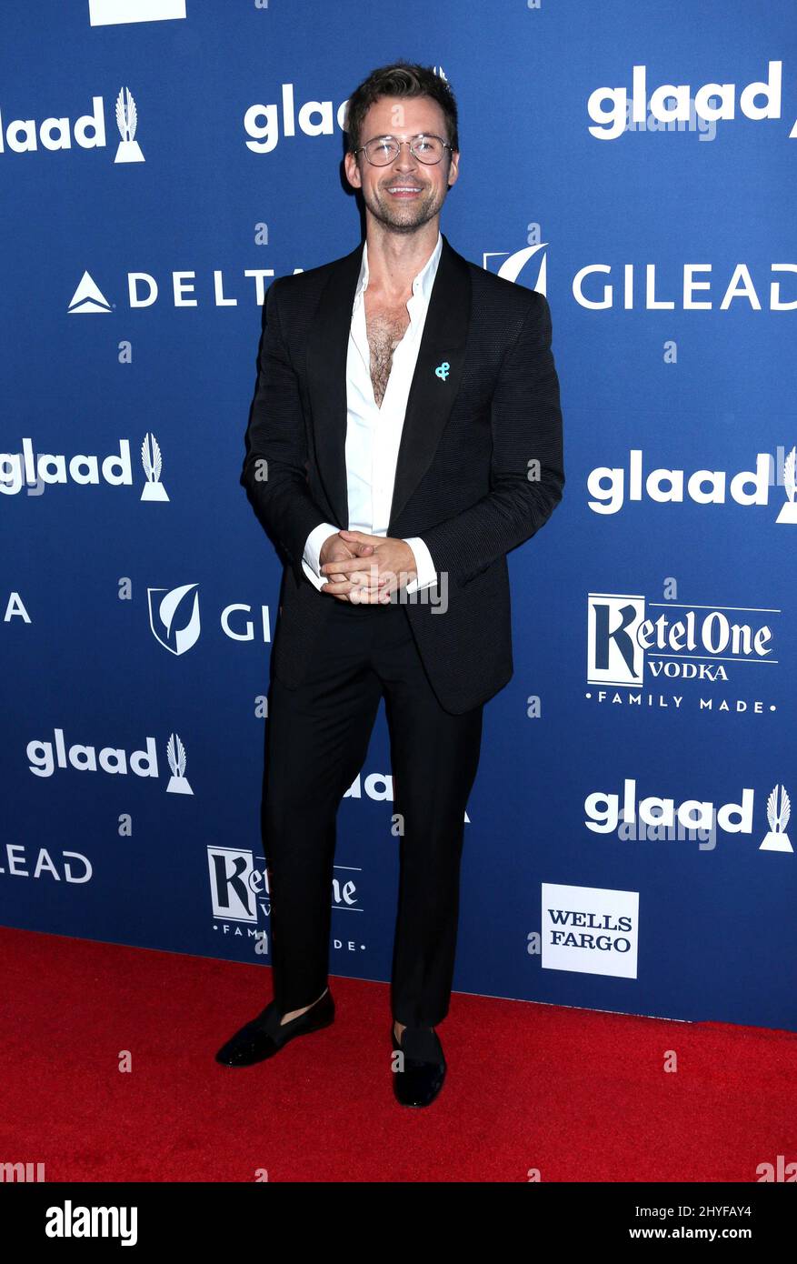 Brad Goreski attending the 29th Annual GLAAD Media Awards held at The ...