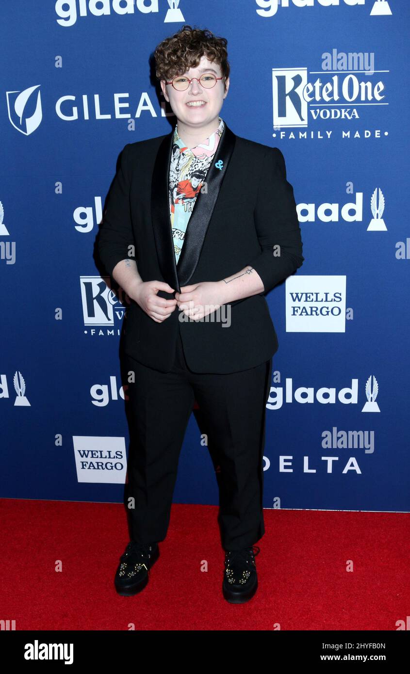 Ellie Desautels attending the 29th Annual GLAAD Media Awards held at ...