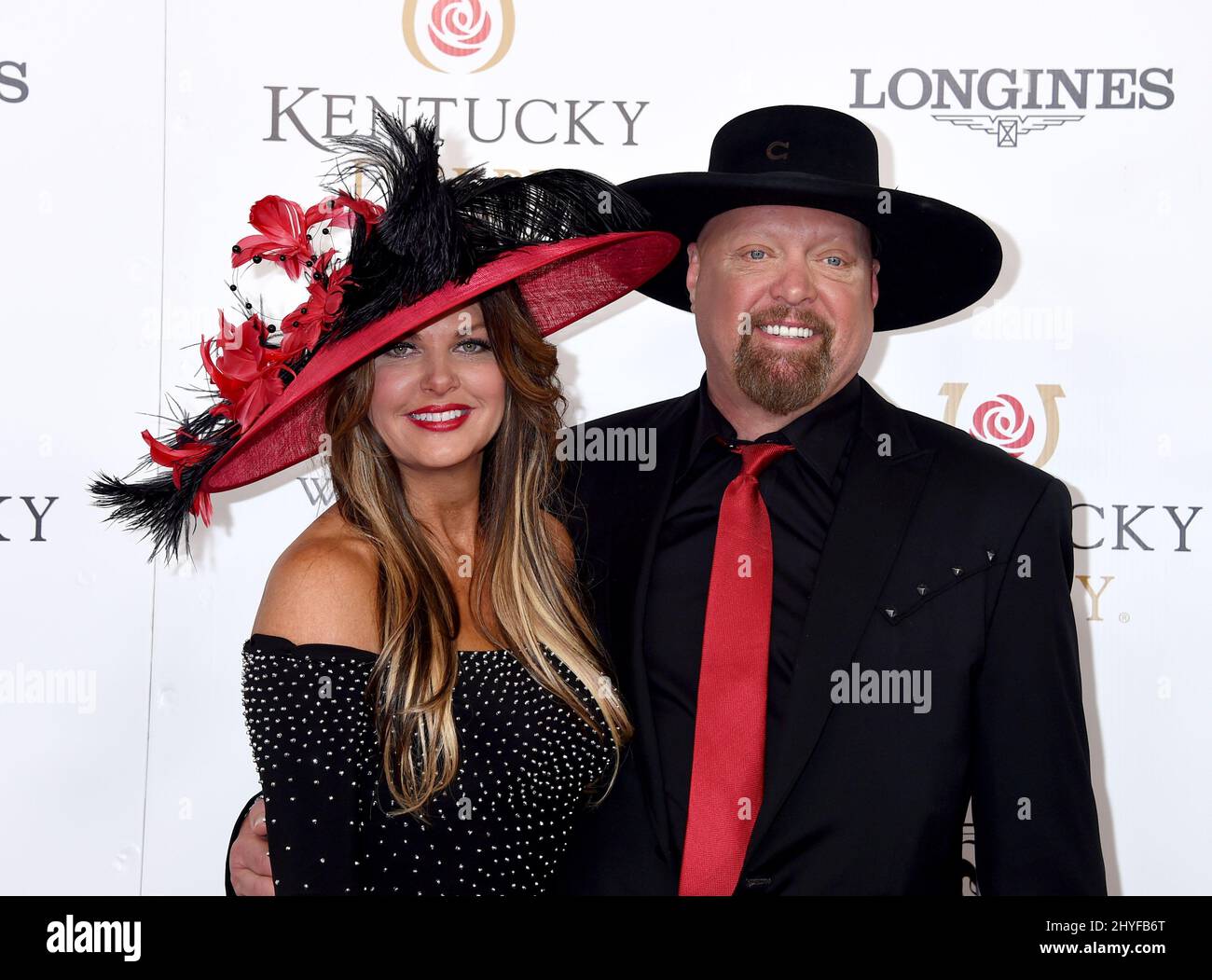 Eddie Montgomery and Jennifer Montgomery at the 144th Kentucky Derby ...