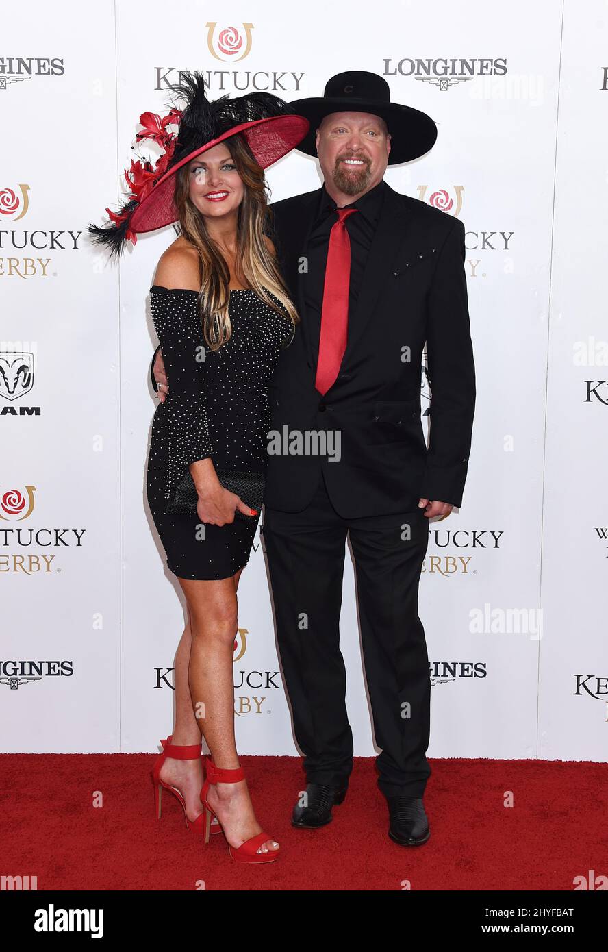 Eddie Montgomery and Jennifer Montgomery at the 144th Kentucky Derby ...