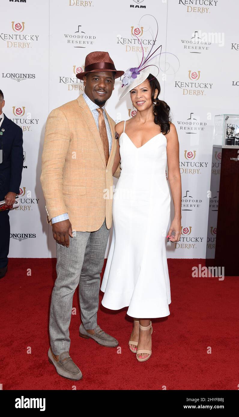 Blair Underwood and Desiree DaCosta at the 144th Kentucky Derby held at ...