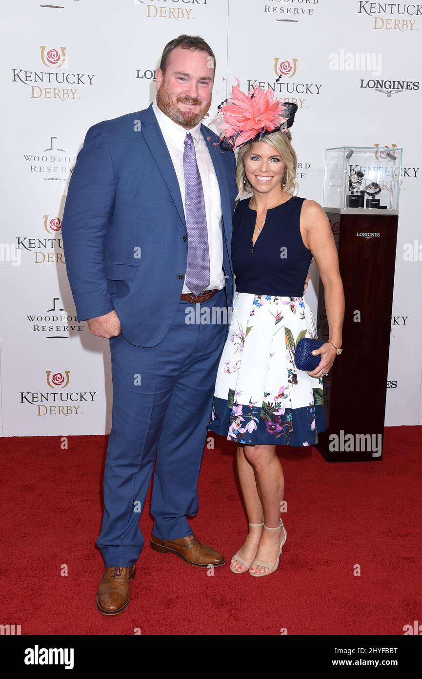 Kyle Williams and Jill Williams at the 144th Kentucky Derby held at ...