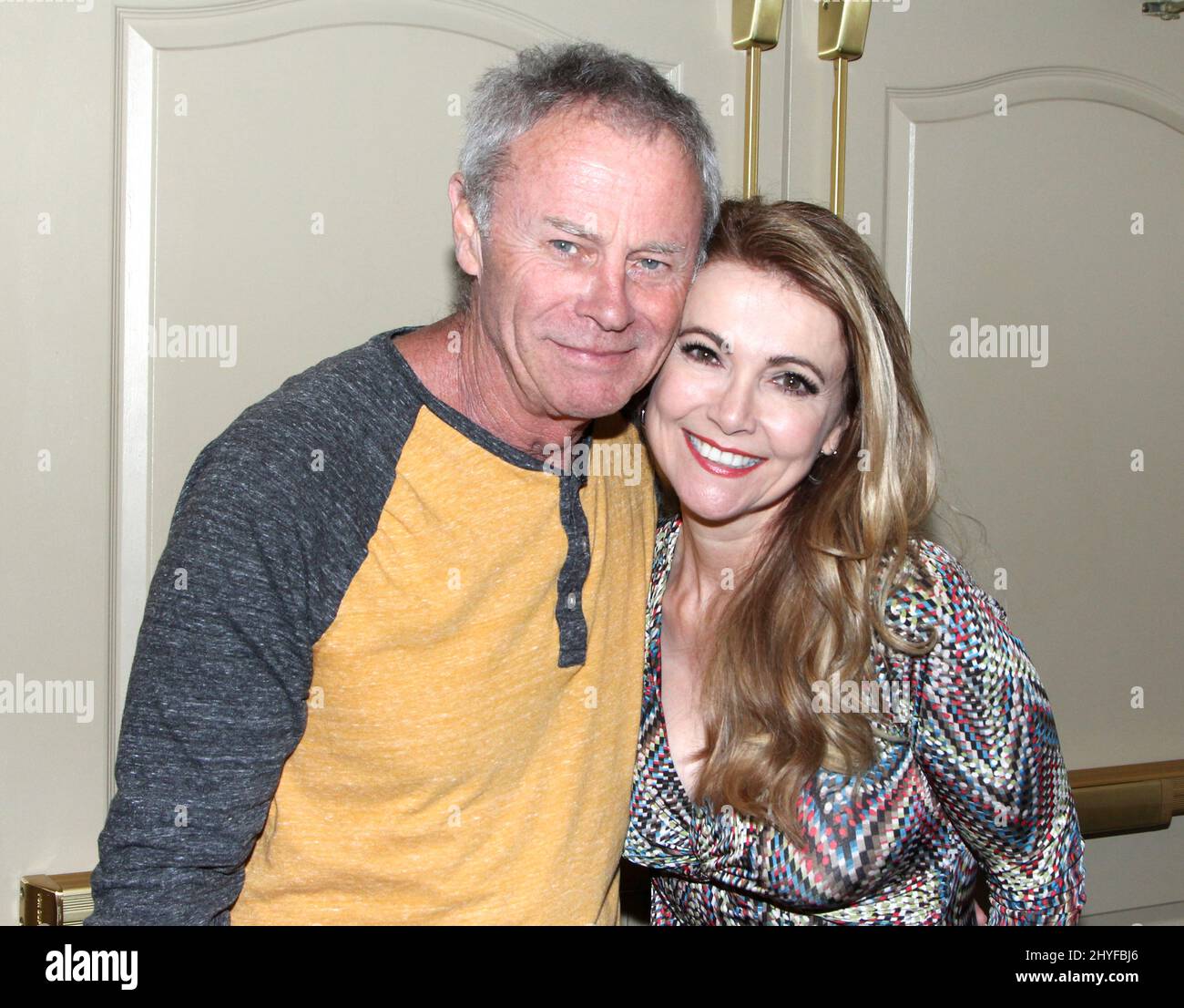 Emma Samms and Tristan Rogers at the Legends of General Hospital fan ...