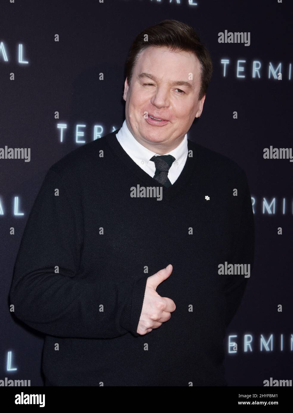 Mike Myers at the "Terminal" World Premiere held at the ArcLight ...