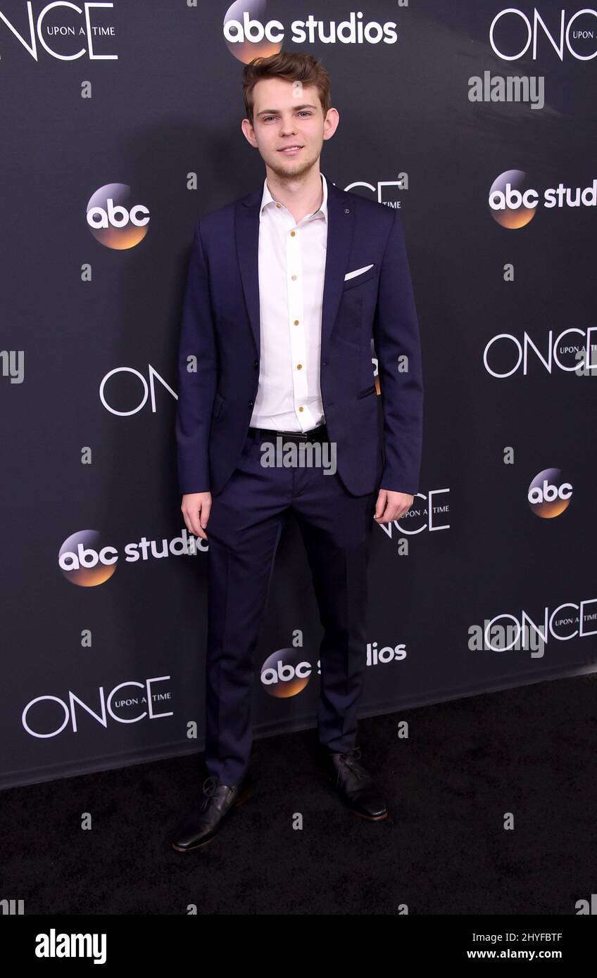 Robbie Kay at the series finale for "Once Upon A Time" held at The ...