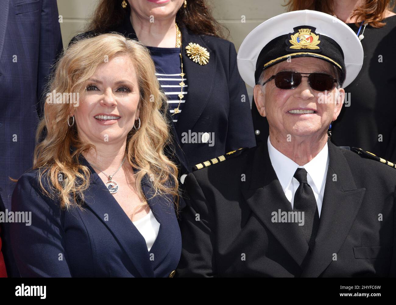 Jill Whelan and Gavin MacLeod during the Princess Cruises and Cast of ...