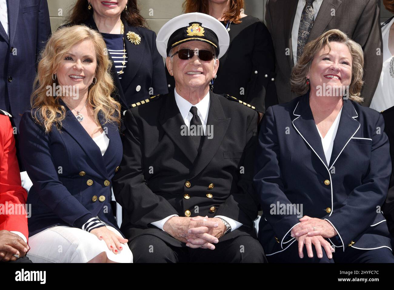 Jill Whelan, Gavin MacLeod and Lauren Tewes during the Princess Cruises ...