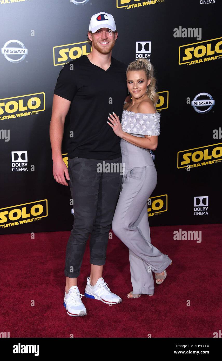Witney Carson and Carson McAllister at "Solo: A Star War Story" World ...