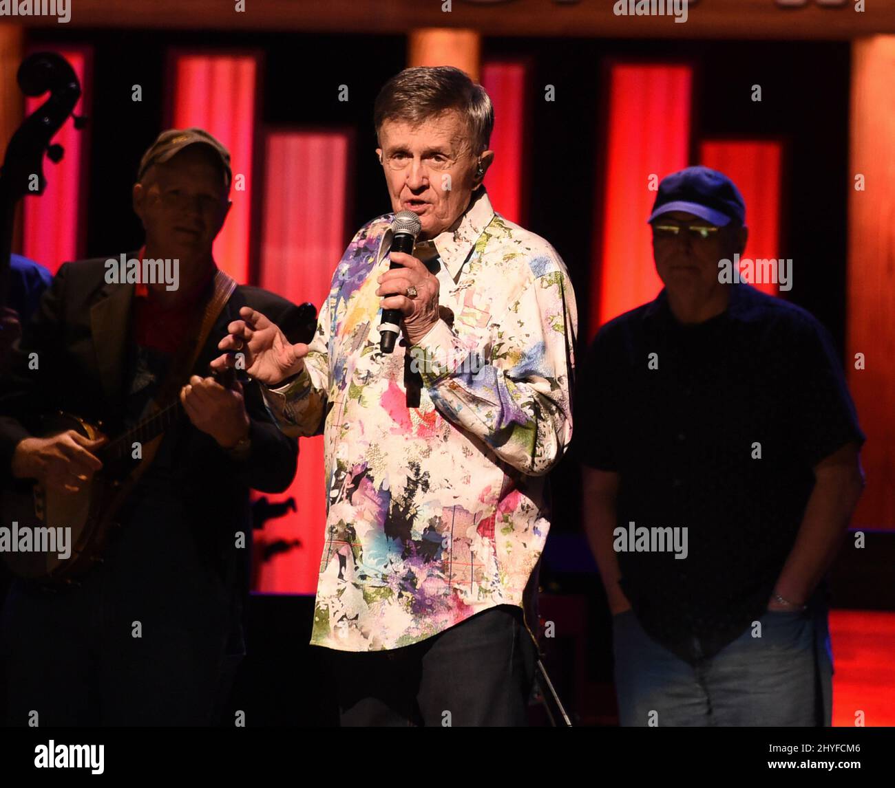 Bill Monroe performs at the Grand Ole Opry on May 11, 2018 in Nashville ...