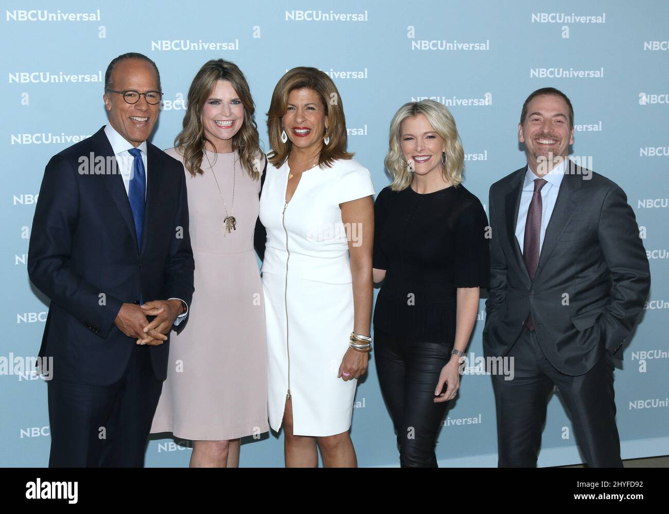 Lester Holt, Savannah Guthrie, Hoda Kotb, Megyn Kelly and Chuck ...
