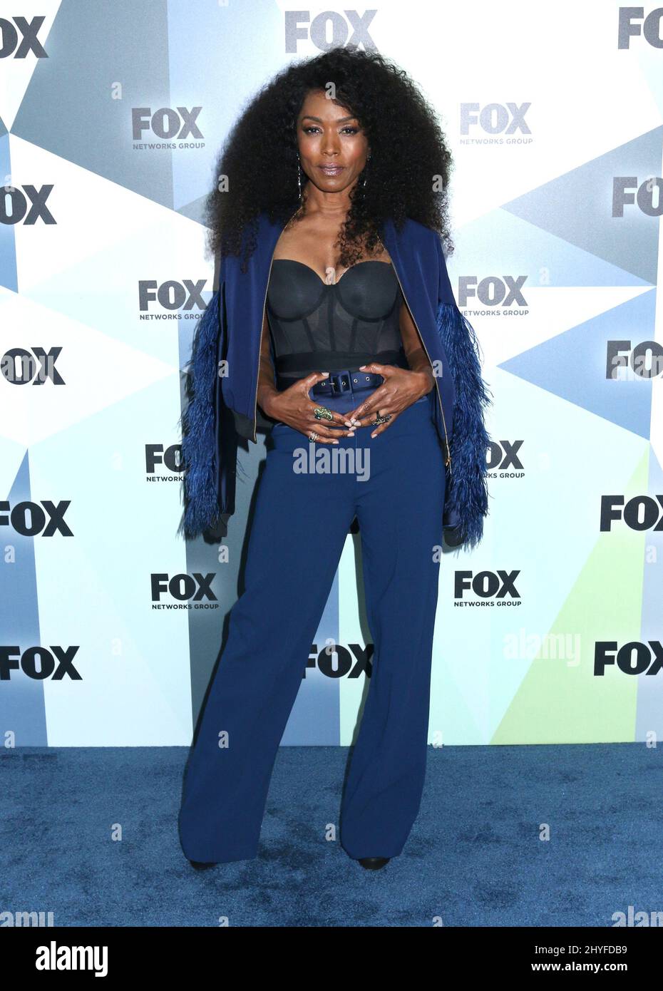 Angela Bassett attending the FOX Networks 2018 Upfront held at Wollman ...