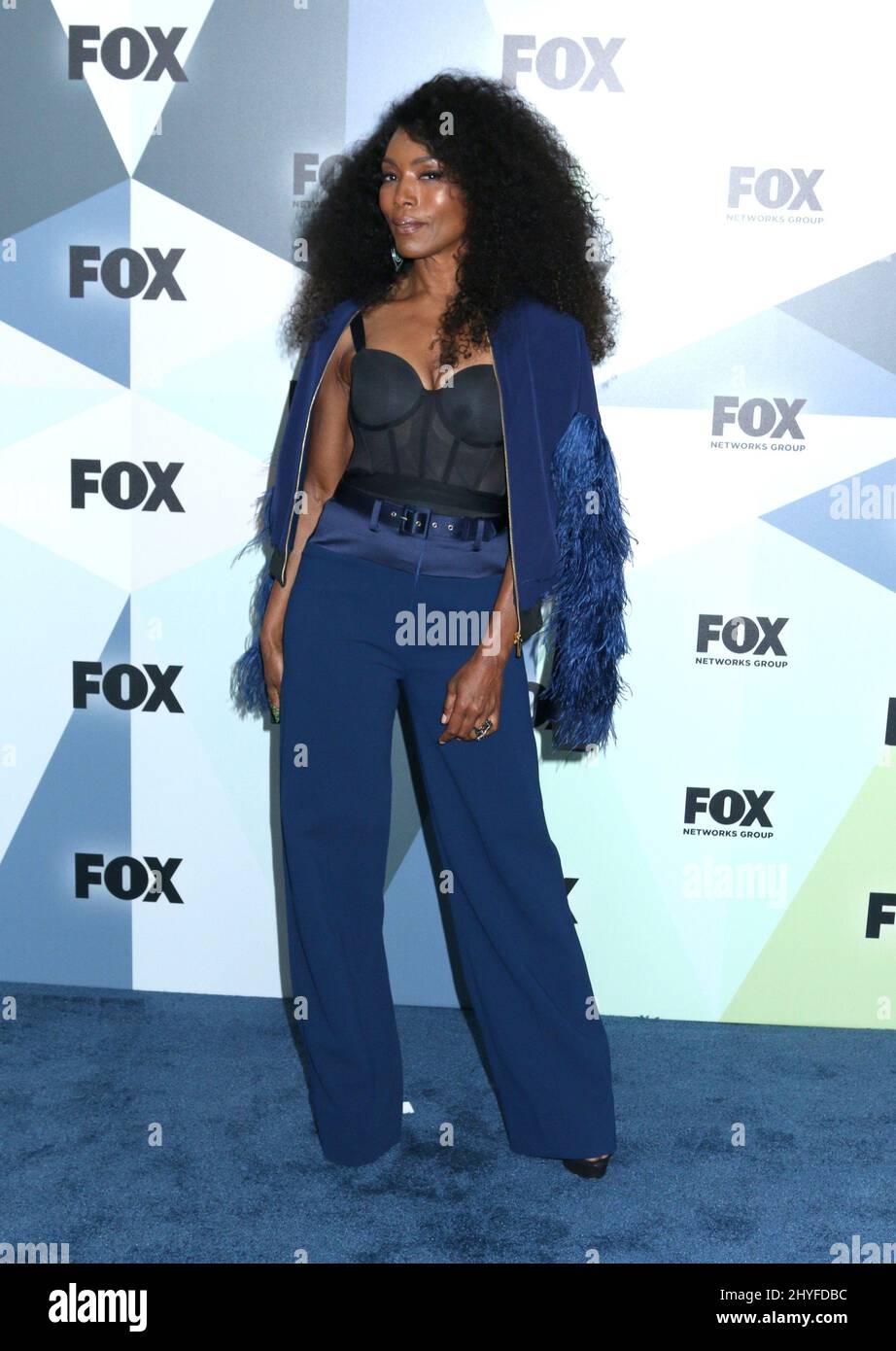 Angela Bassett attending the FOX Networks 2018 Upfront held at Wollman ...