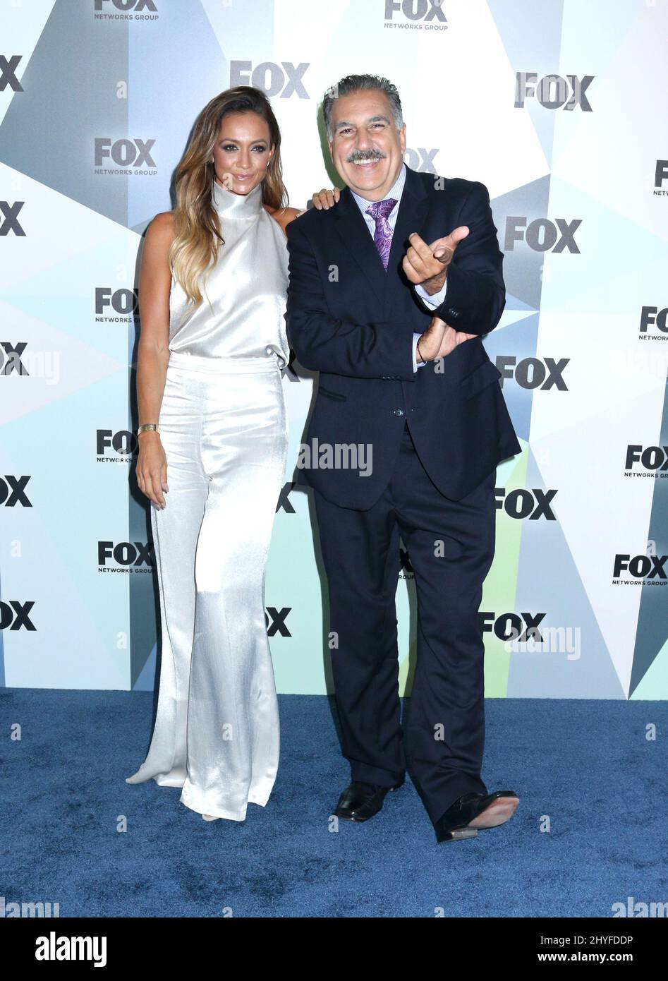 Kate Abdo & Fernando Fiori attending the FOX Networks 2018 Upfront held ...