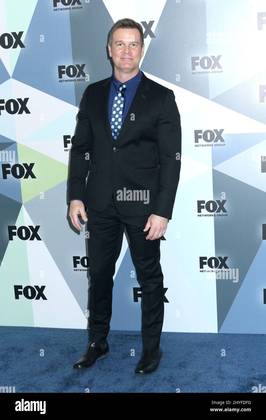 Peter Krause attending FOX Networks 2018 Upfront held at Wollman Rink ...