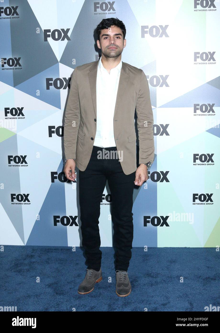 Sean Teale attending the FOX Networks 2018 Upfront held at Wollman Rink ...