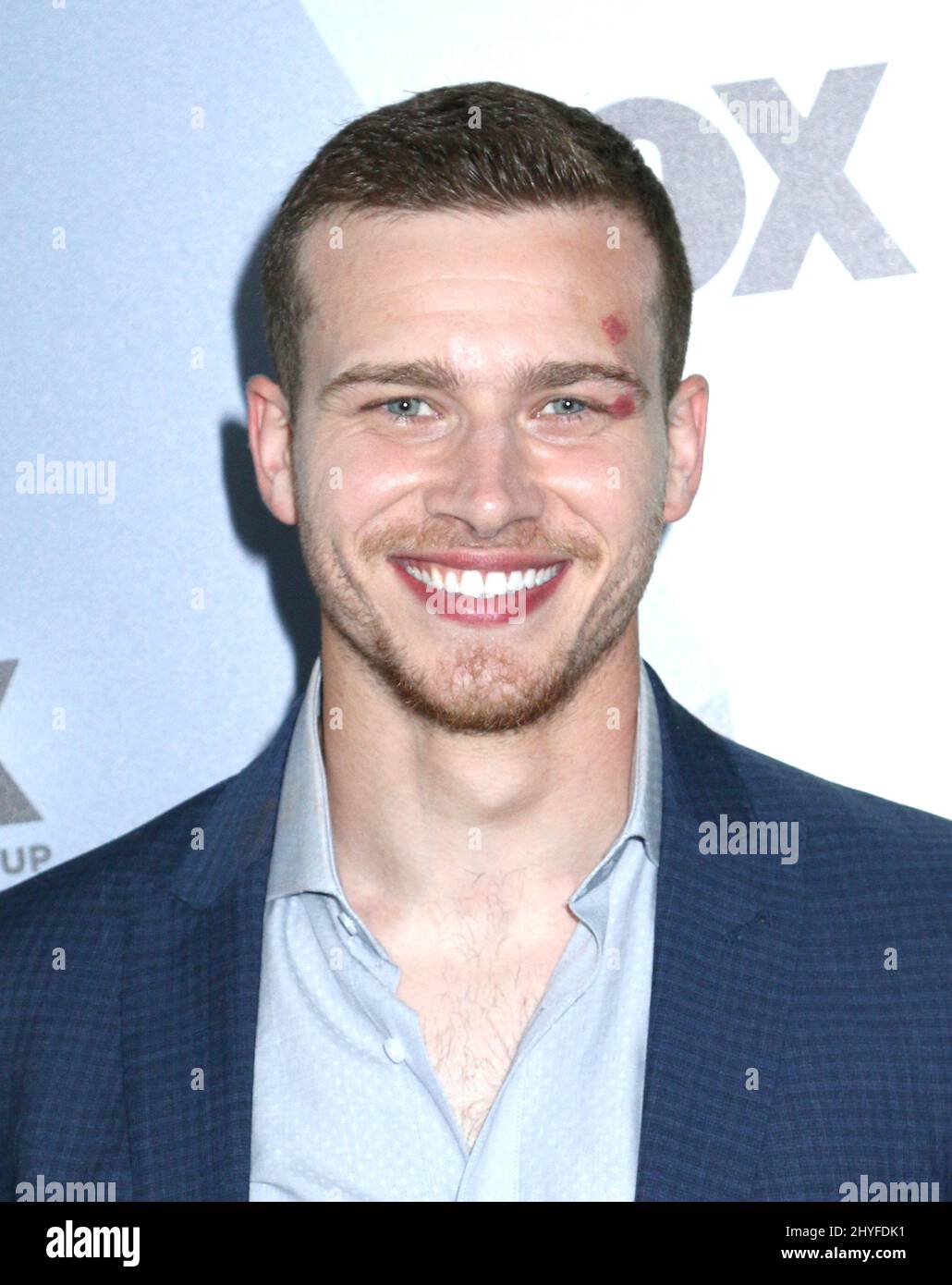 Oliver Stark at the FOX Networks 2018 Upfront held at Wollman Rink in ...
