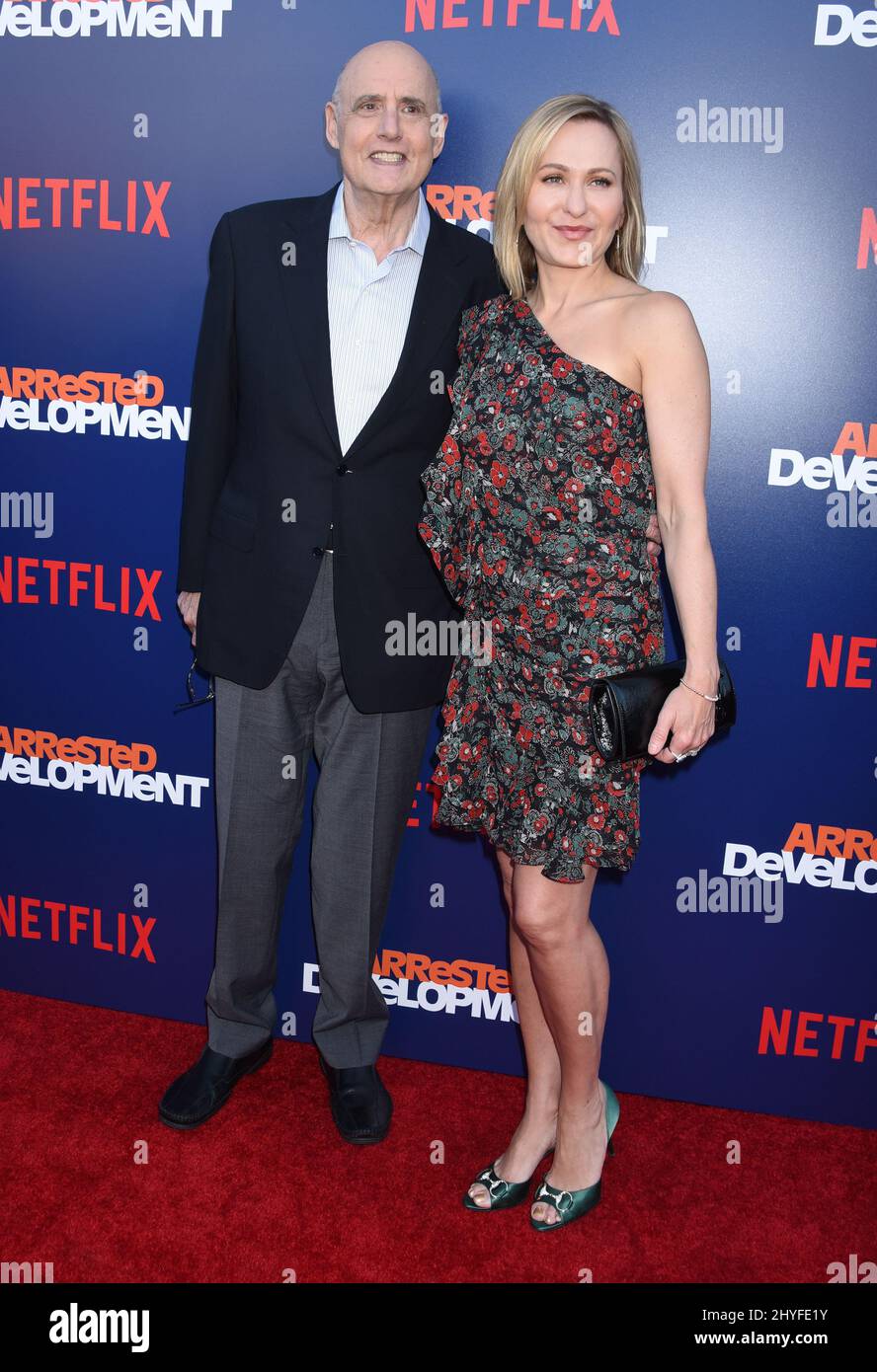 Jeffrey Tambor and Kasia Tambor at Netflix's "Arrested Development ...