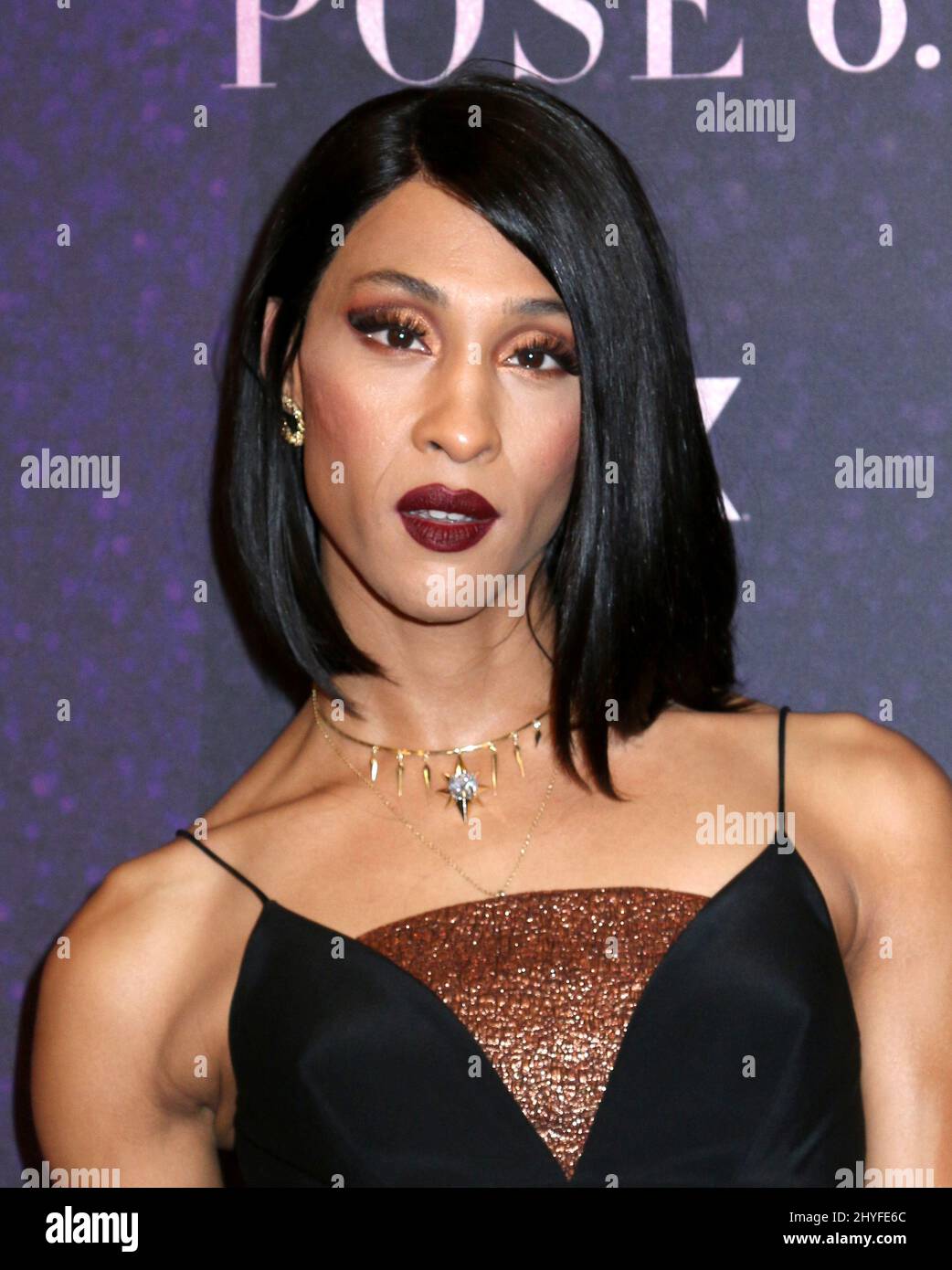 Mj Rodriguez attending FX's 'Pose' Premiere held at the Hammerstein ...