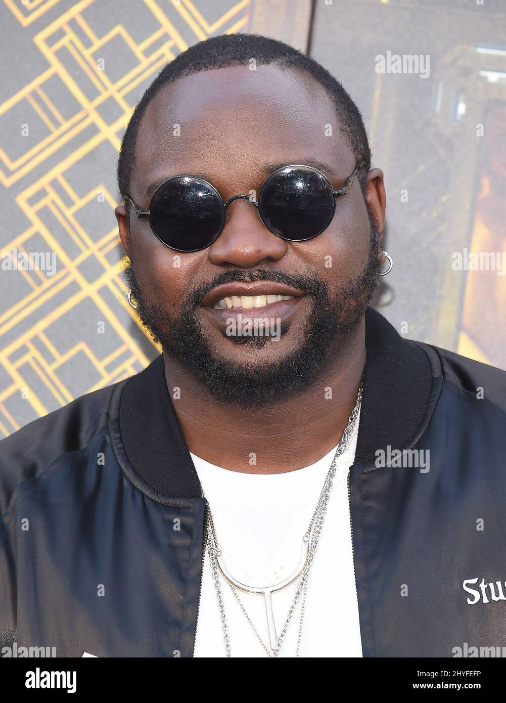 Brian Tyree Henry at the "Hotel Artemis" Los Angeles premiere held at ...