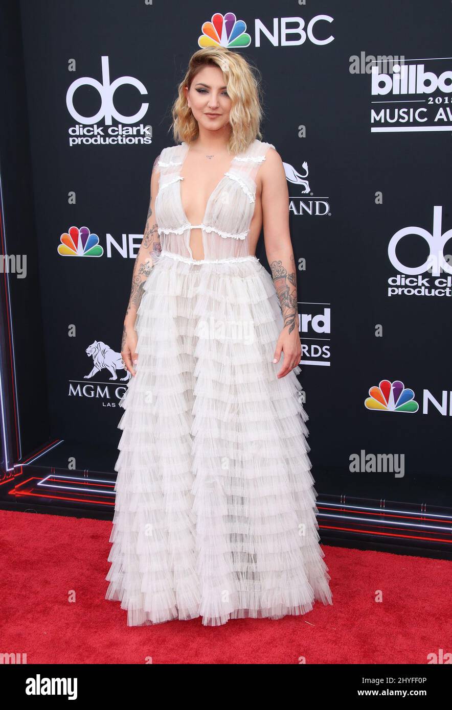 Julia Michaels at the 2018 Billboard Music Awards held at the MGM Grand ...
