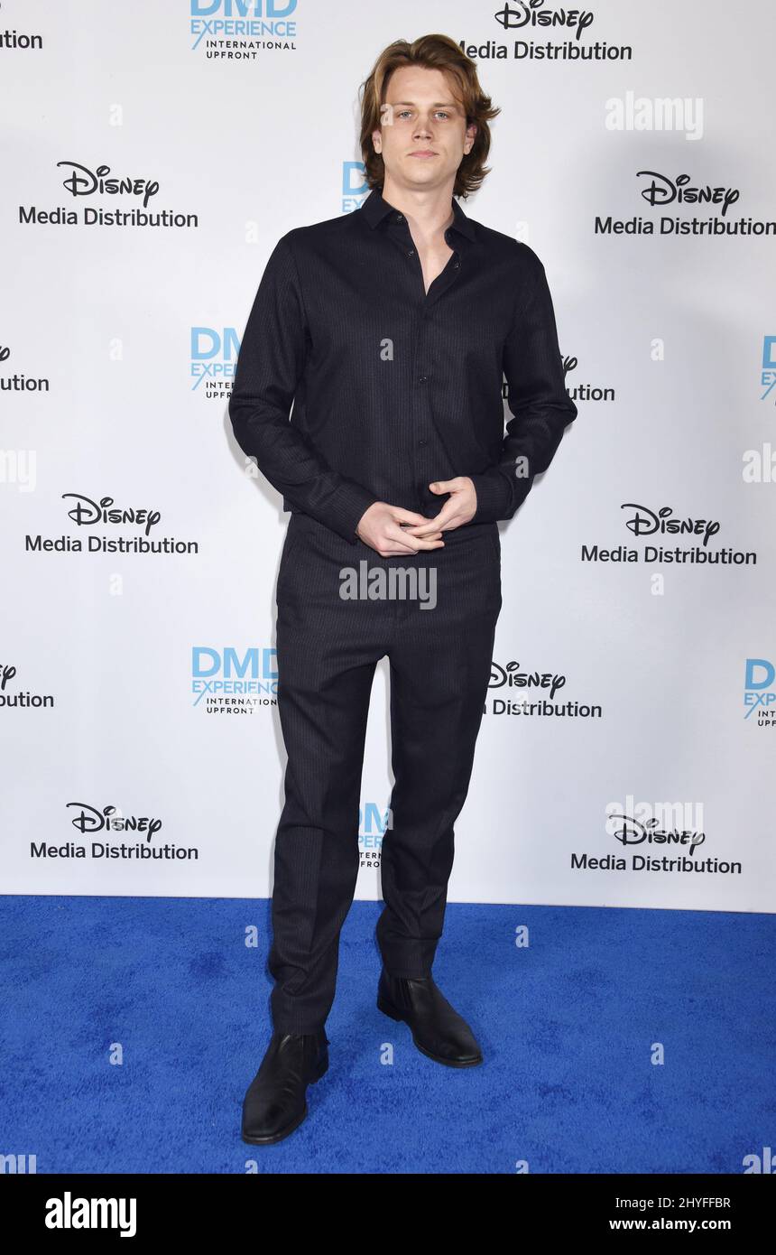 Alex Saxon at the Disney/ABC International Upfront held at the Walt ...