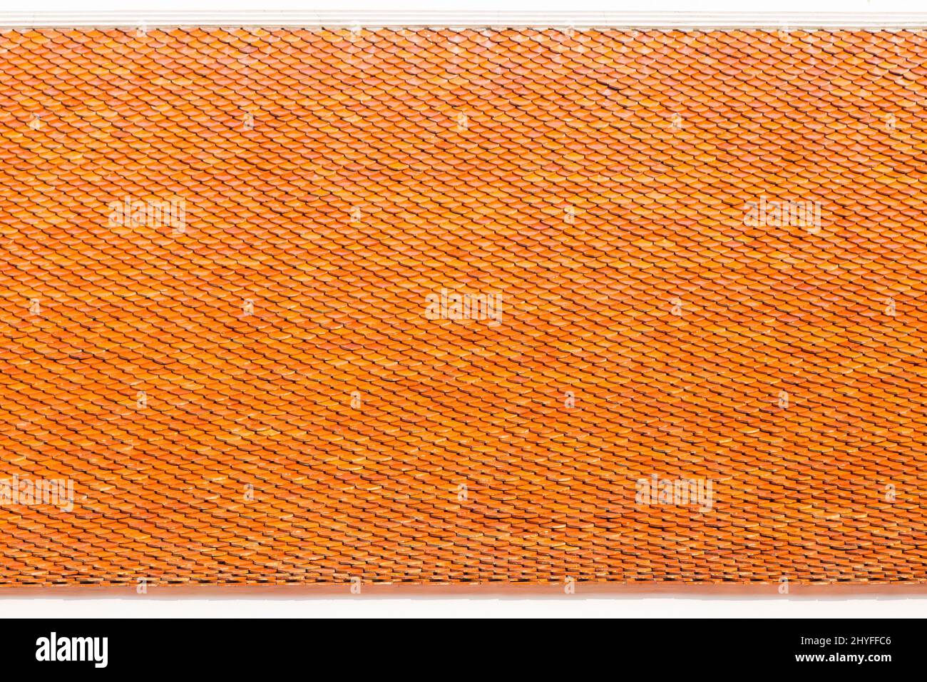 Red temple tiles texture background in Thailand Stock Photo - Alamy
